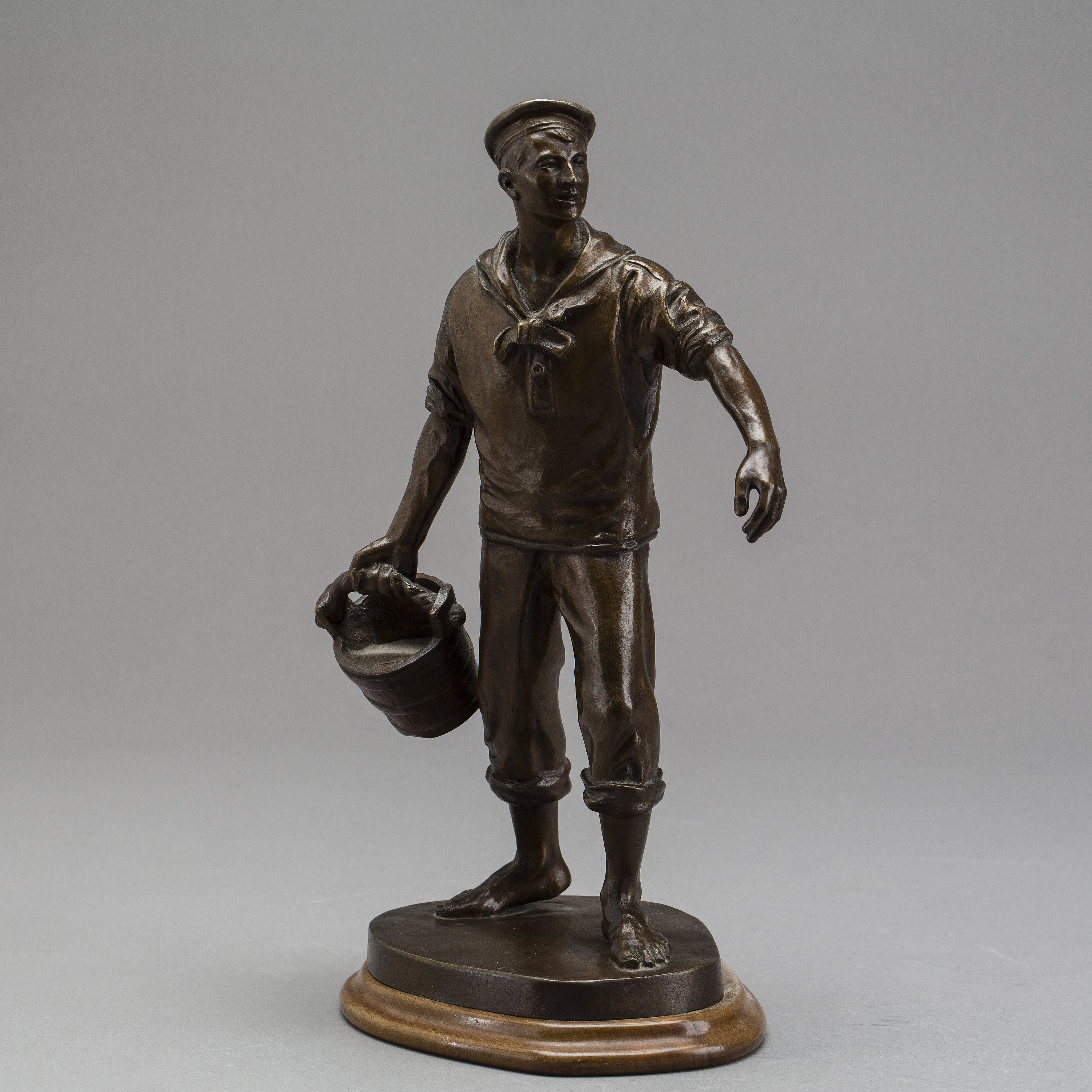 CARL THEODOR WEGNER, bronze, signed and dated 1914. - Bukowskis