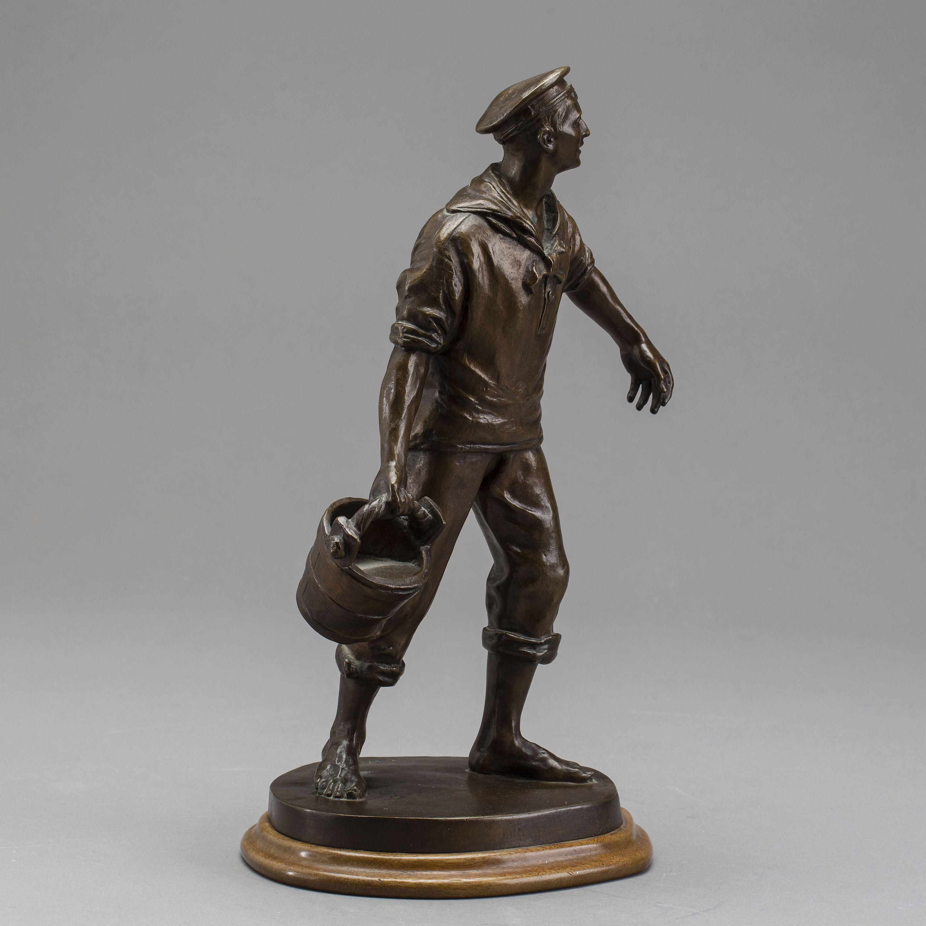 CARL THEODOR WEGNER, bronze, signed and dated 1914. - Bukowskis