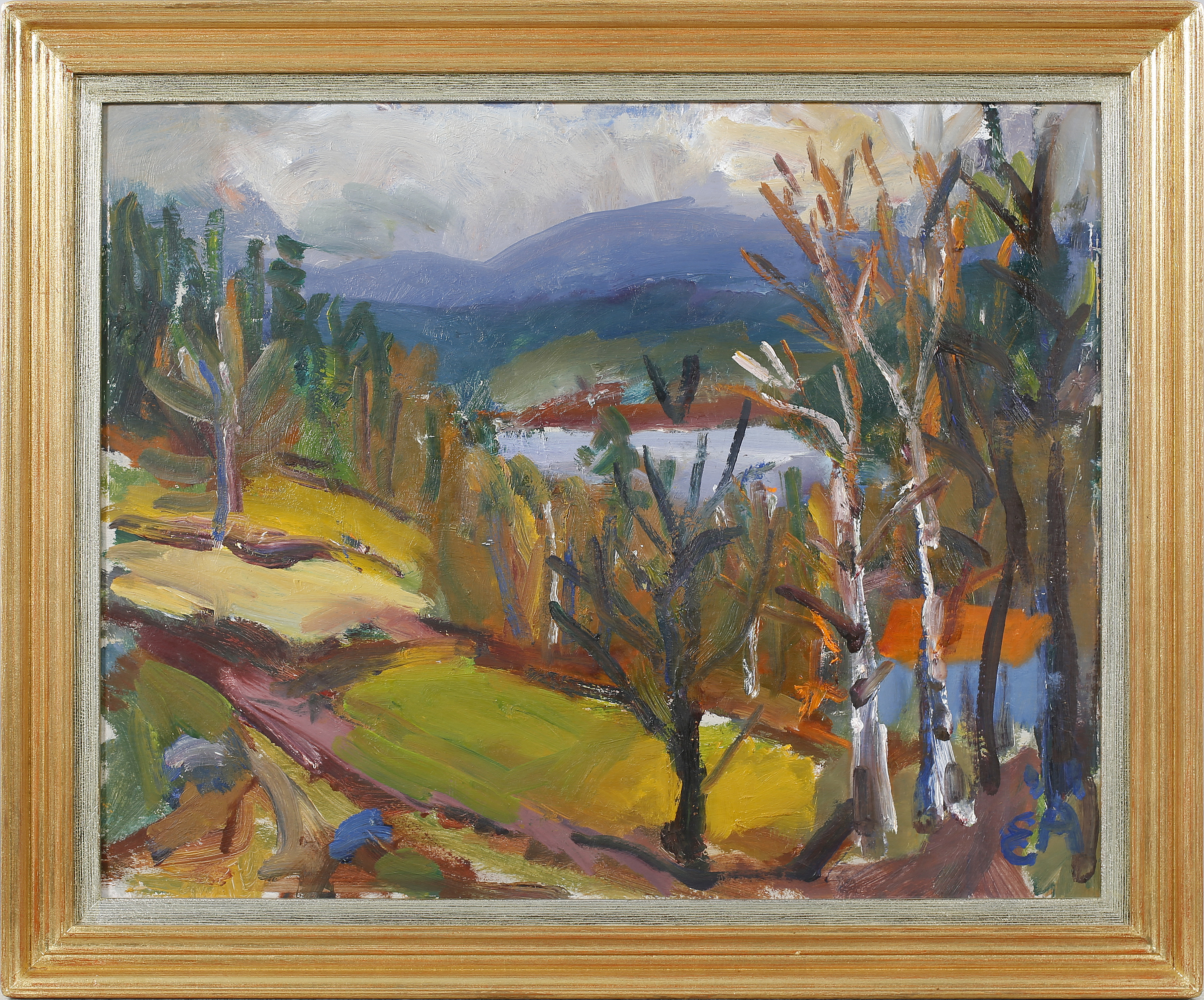 ERLING ÄRLINGSSON, oil on panel, signed EÄ. - Bukowskis