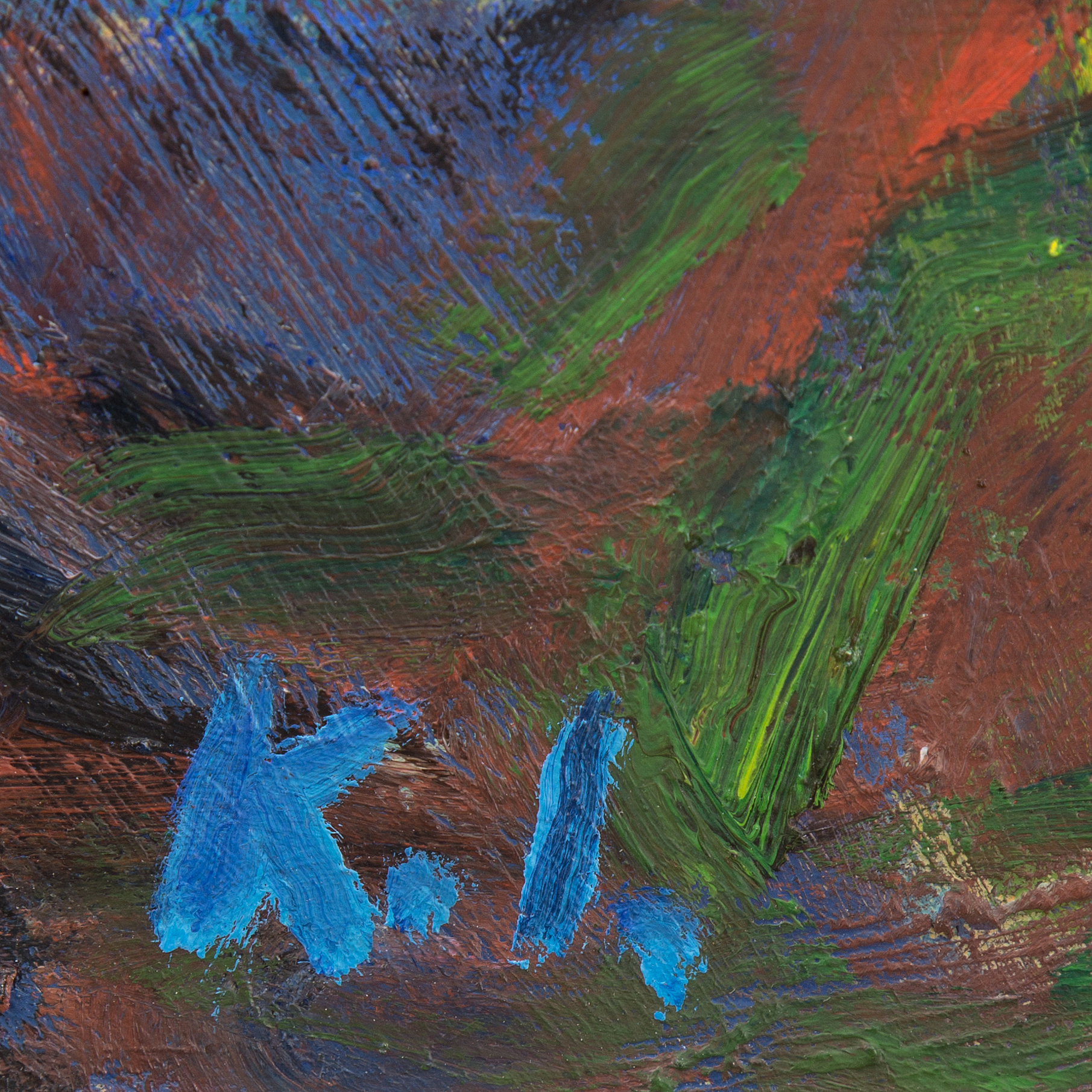 KNUT IRWE, oil on board, signed. - Bukowskis