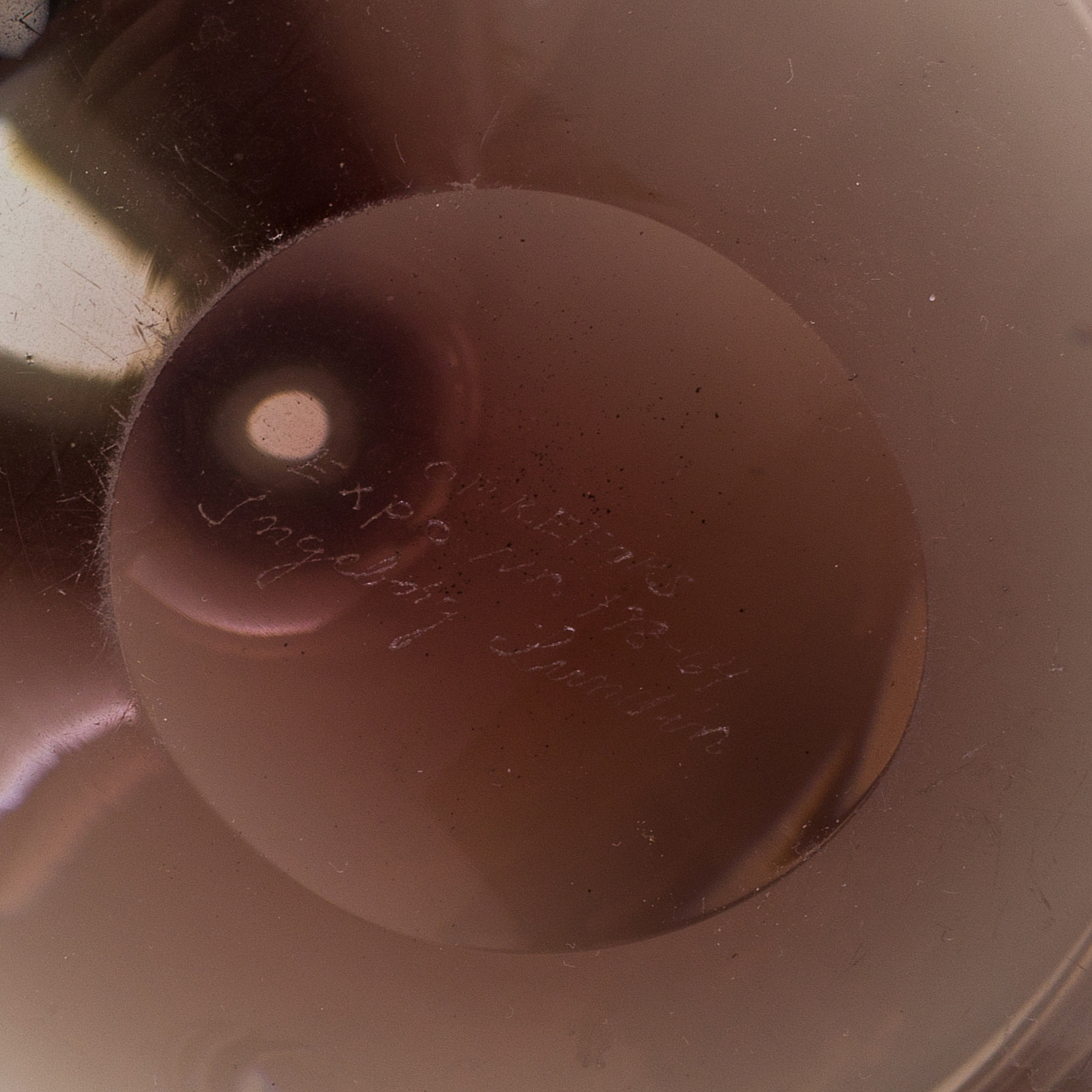 An Ingeborg Lundin glass vase, Orrefors Expo 1964. - Bukowskis