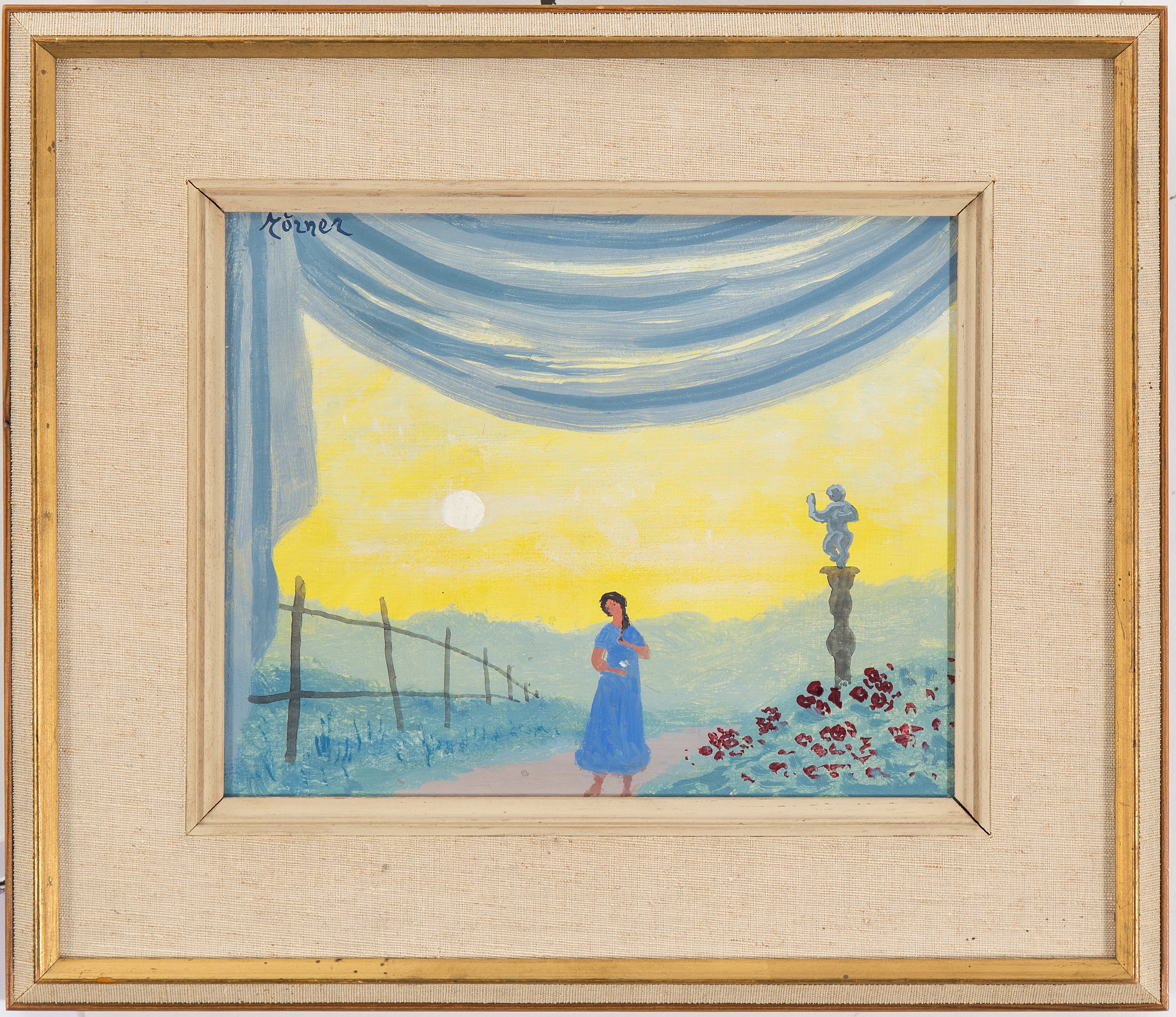 STELLAN MÖRNER, olja på pannå, sign. - Bukowskis