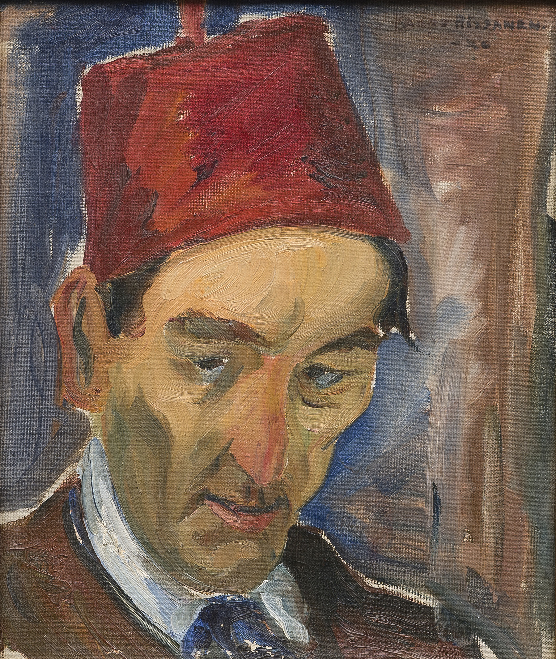 KAAPO RISSALA, öljy kankaalle, signeerattu ja päivätty -26. - Bukowskis