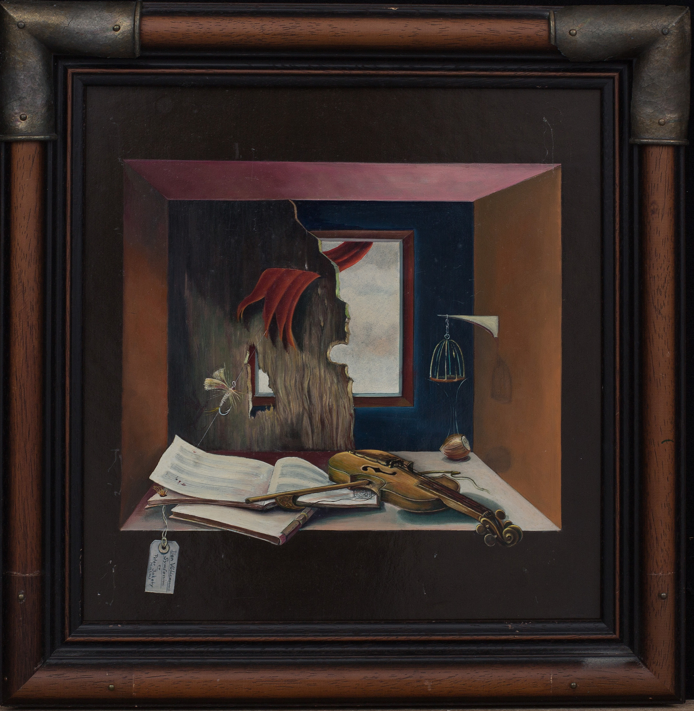 PETER JAKOBY, olja på pannå signerad. - Bukowskis