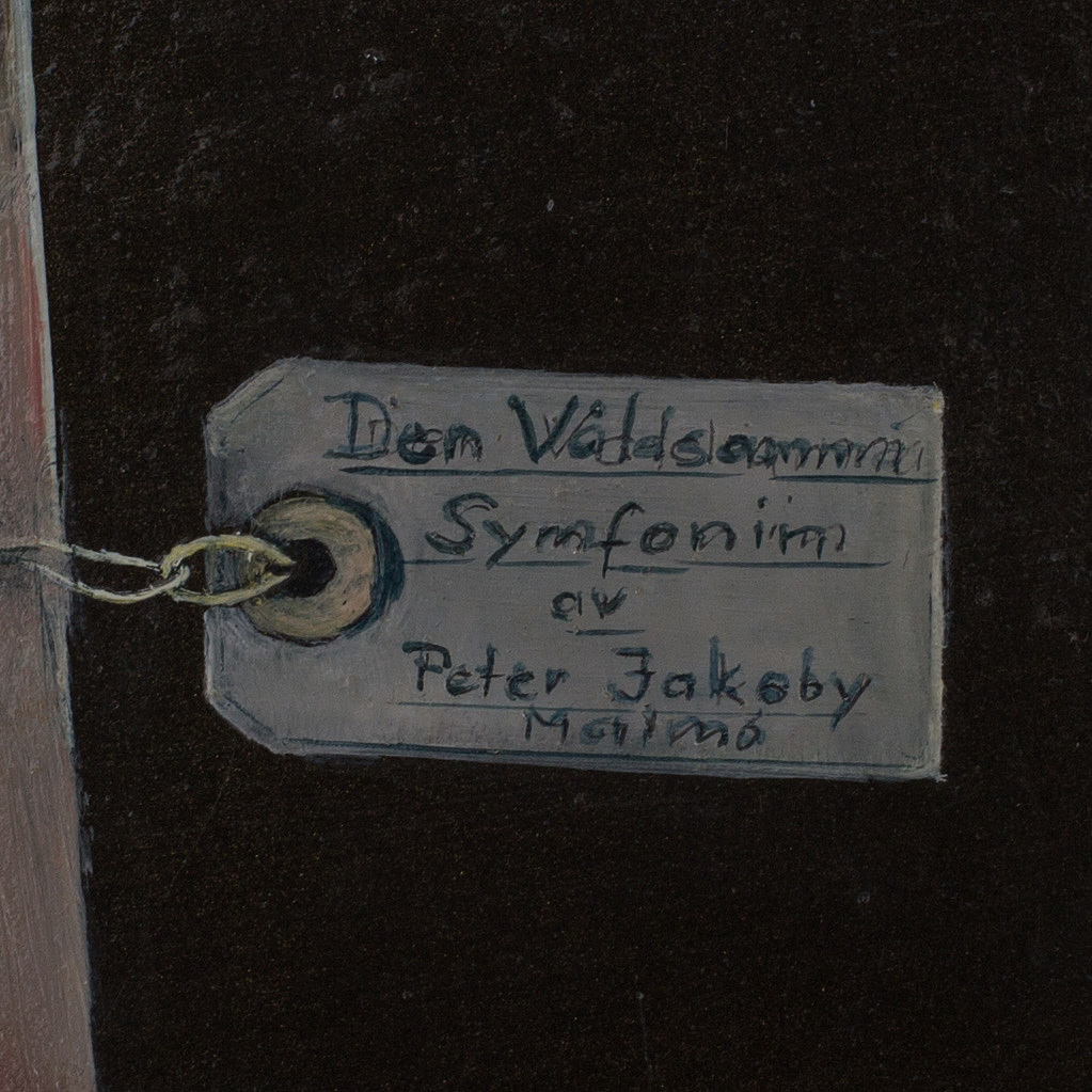 PETER JAKOBY, olja på pannå signerad. - Bukowskis