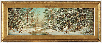 ROBERT MELVIN DECKER, oil on canvas. Signed. - Bukowskis