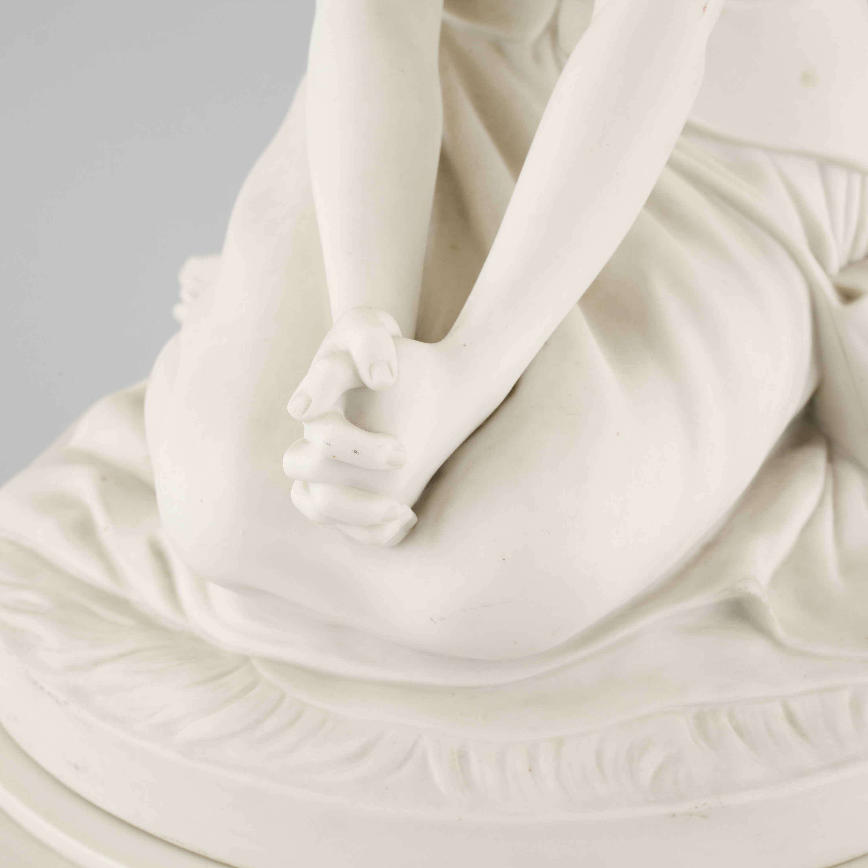 Parian ware figurine from Gustavsberg, dated 1898. - Bukowskis