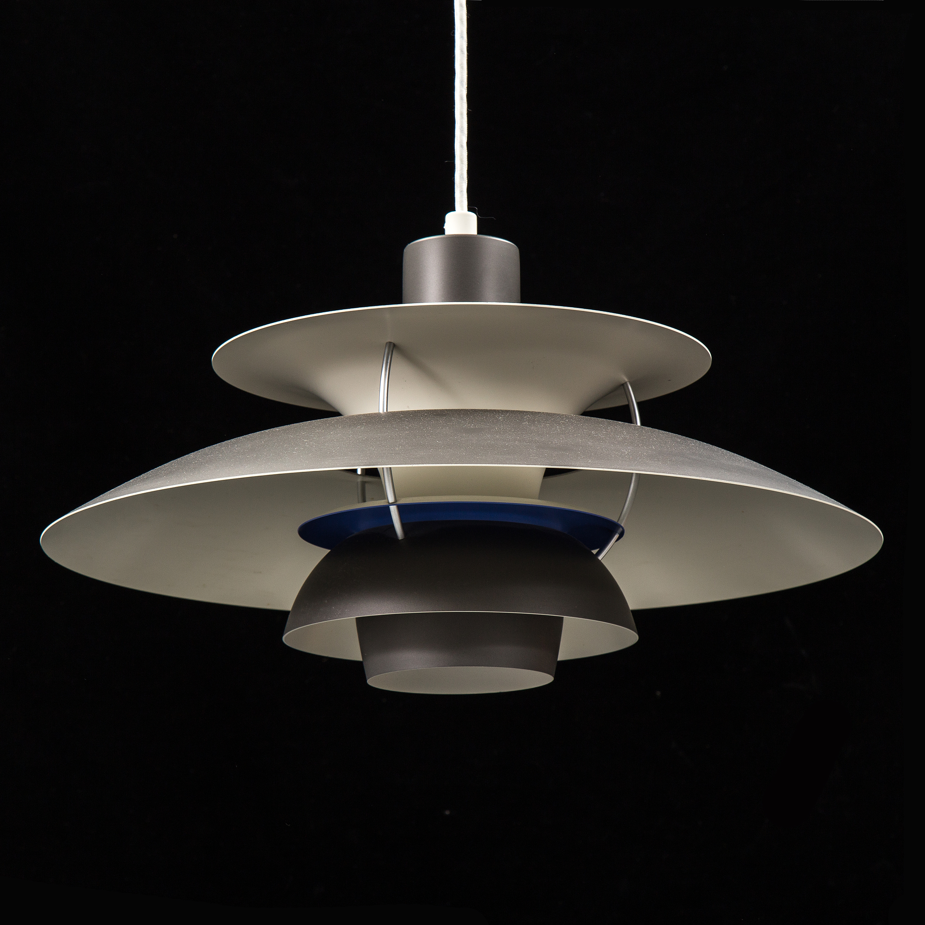 POUL HENNINGSEN, a "PH 5" lamp designed for Louis Poulsen & Co, Denmark ...