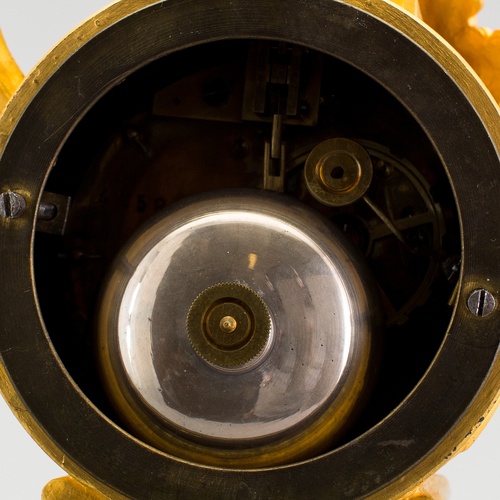 A PH Mourey mantel clock from the late 19th Century. - Bukowskis