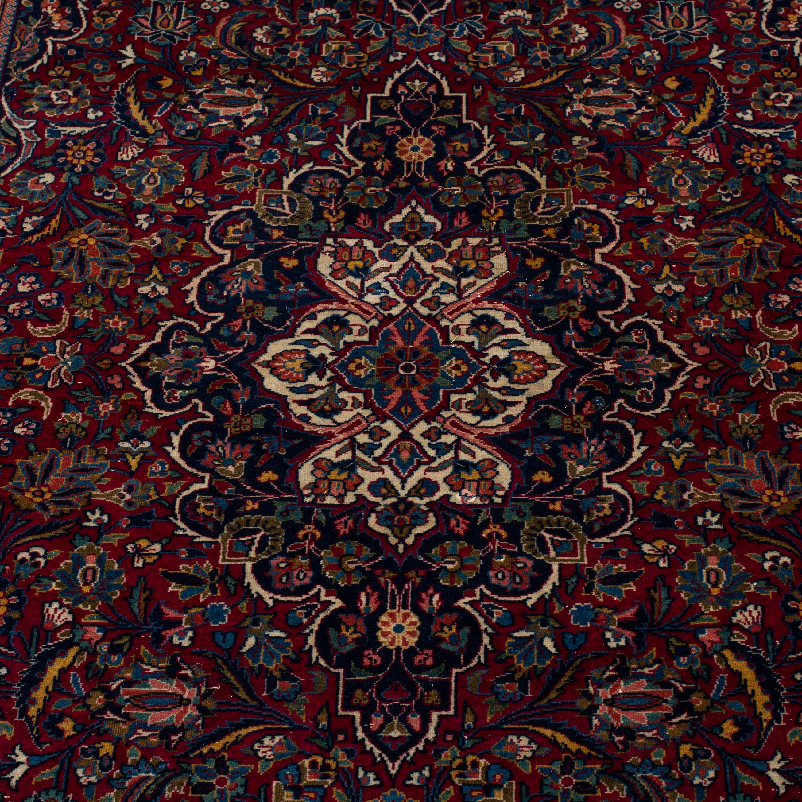 A semi-antique Kashan, around 202,5 x 132 cm. - Bukowskis