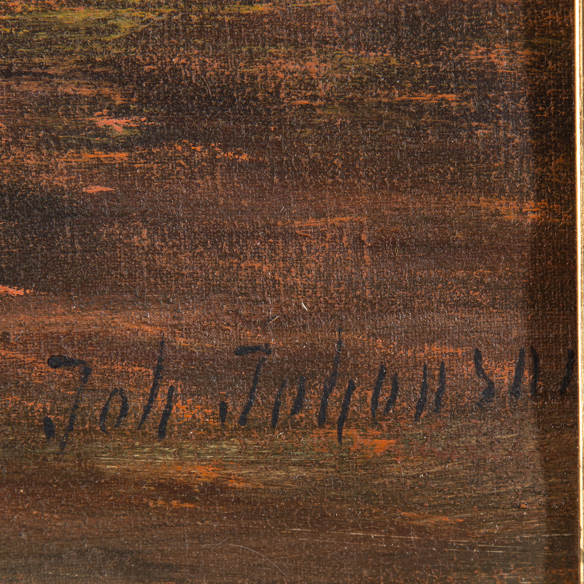 JOHAN JOHANSON, oil on canvas, signed Joh Johanson, 19th/20th century ...