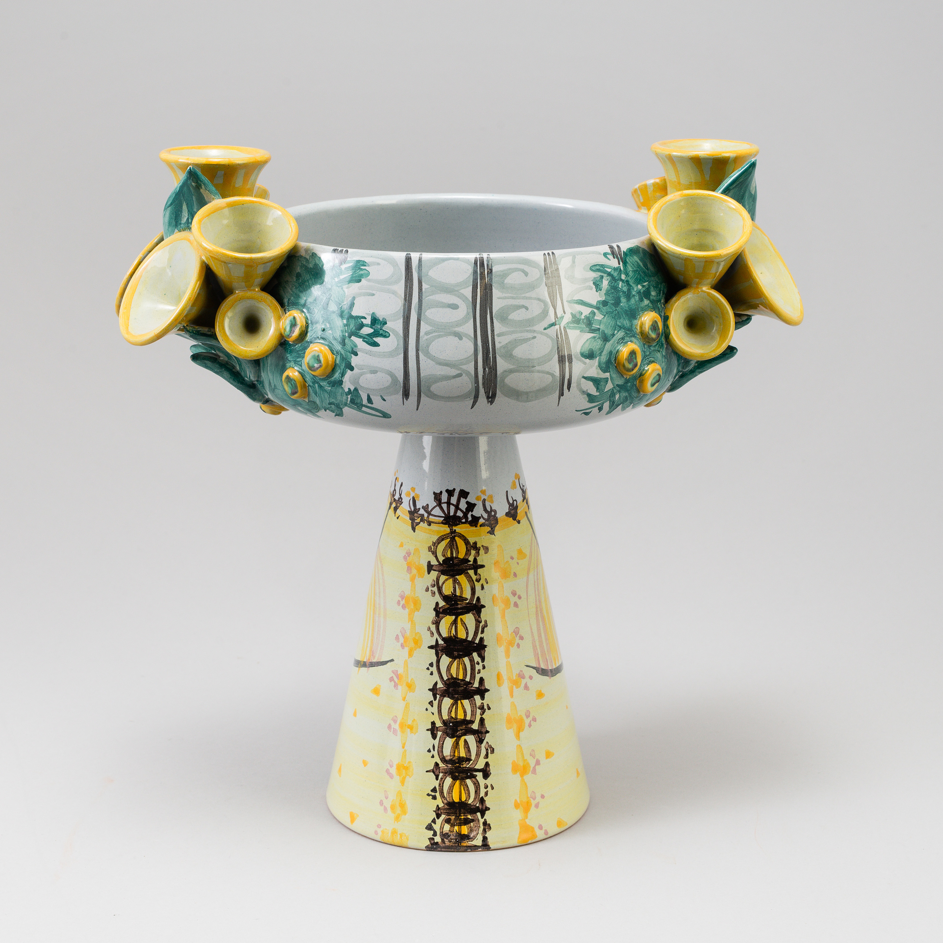 BJÖRN WIINBLAD, bowl, pottery, Denmark, dated -75. - Bukowskis