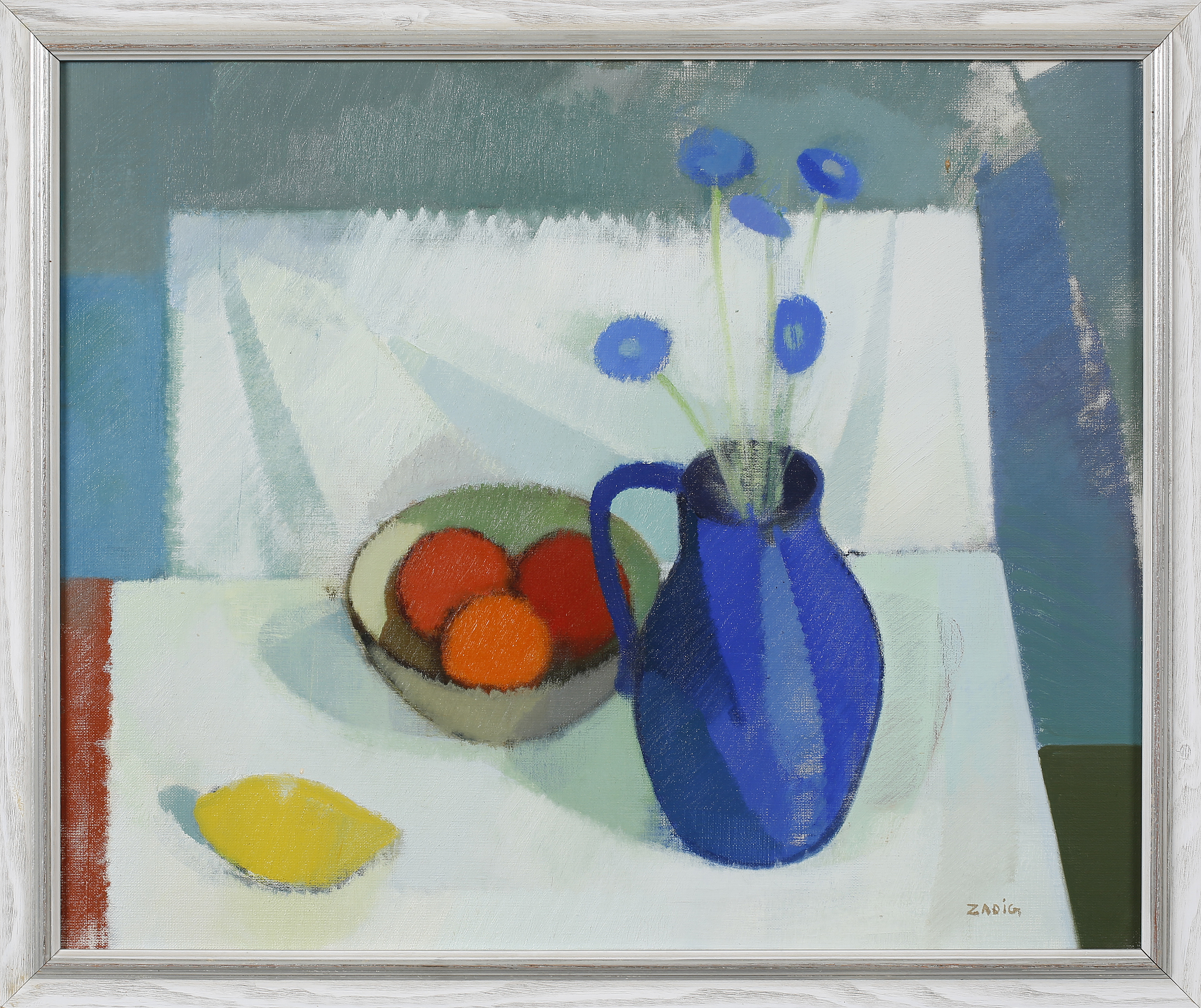 JACQUES ZADIG, olja på duk, signerad Zadig. - Bukowskis