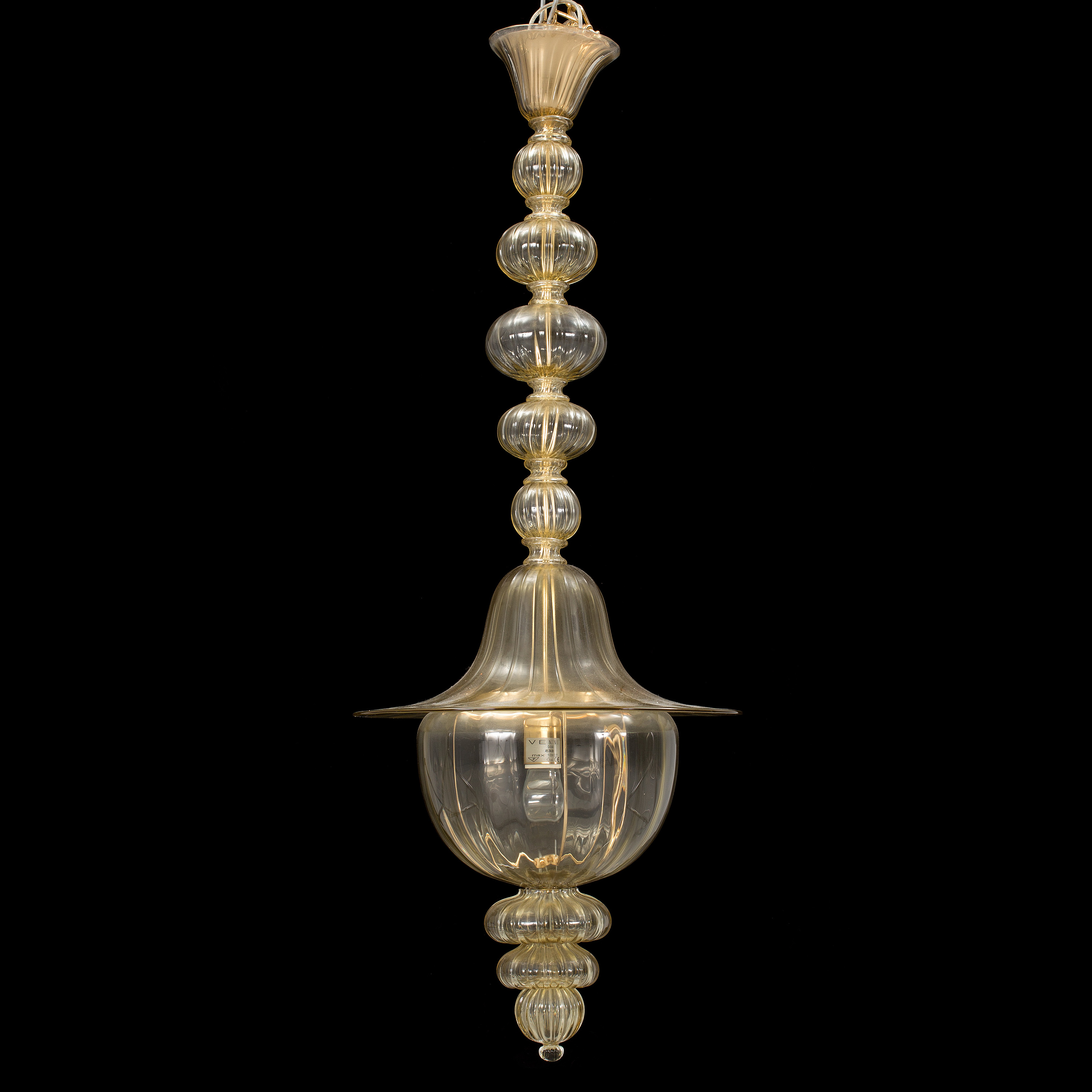 NAPOLEONE MARTINUZZI, taklampa, "Doge", Venini, Italien, formgiven 1925 ...