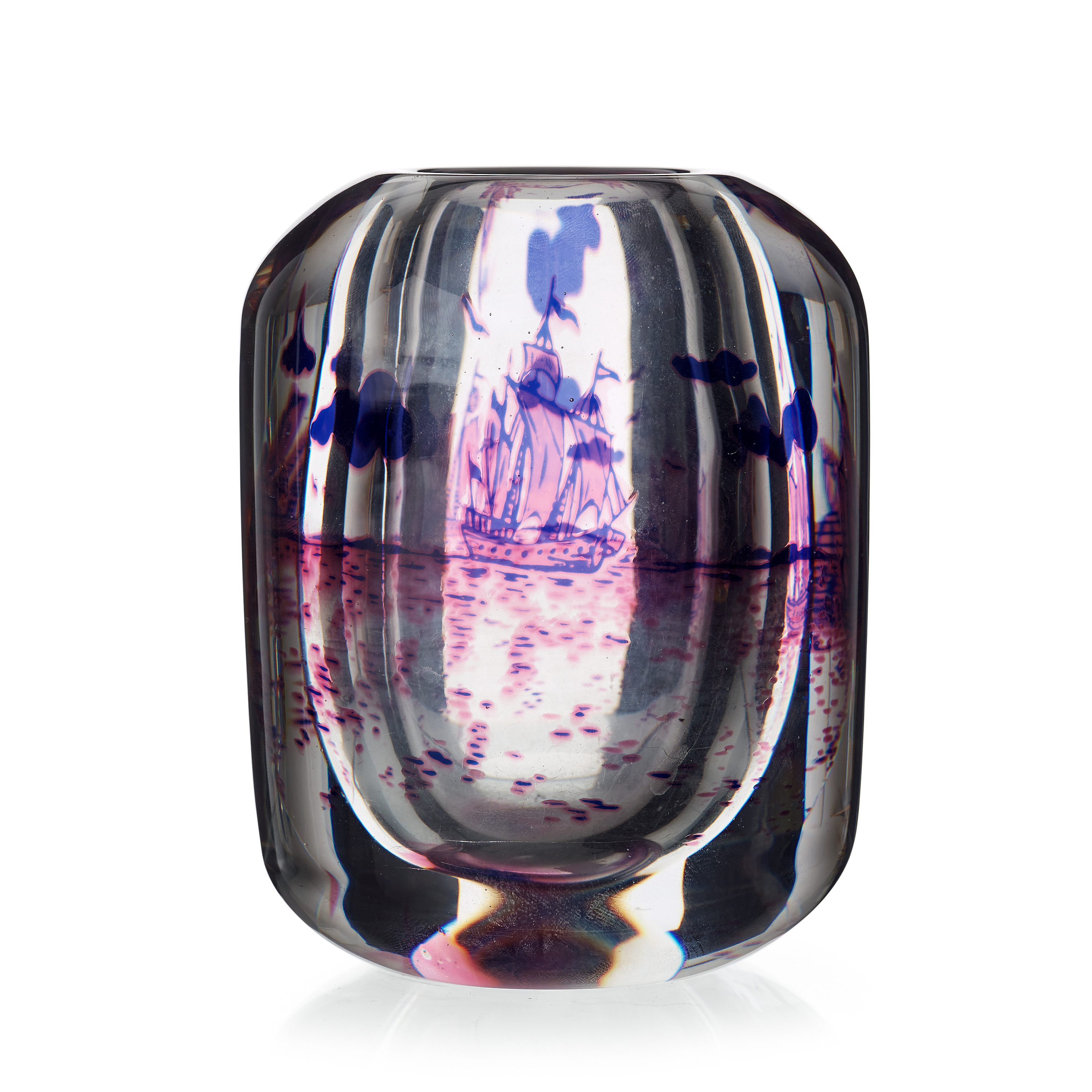 EDWARD HALD, vas, graal, Orrefors 1944. - Bukowskis