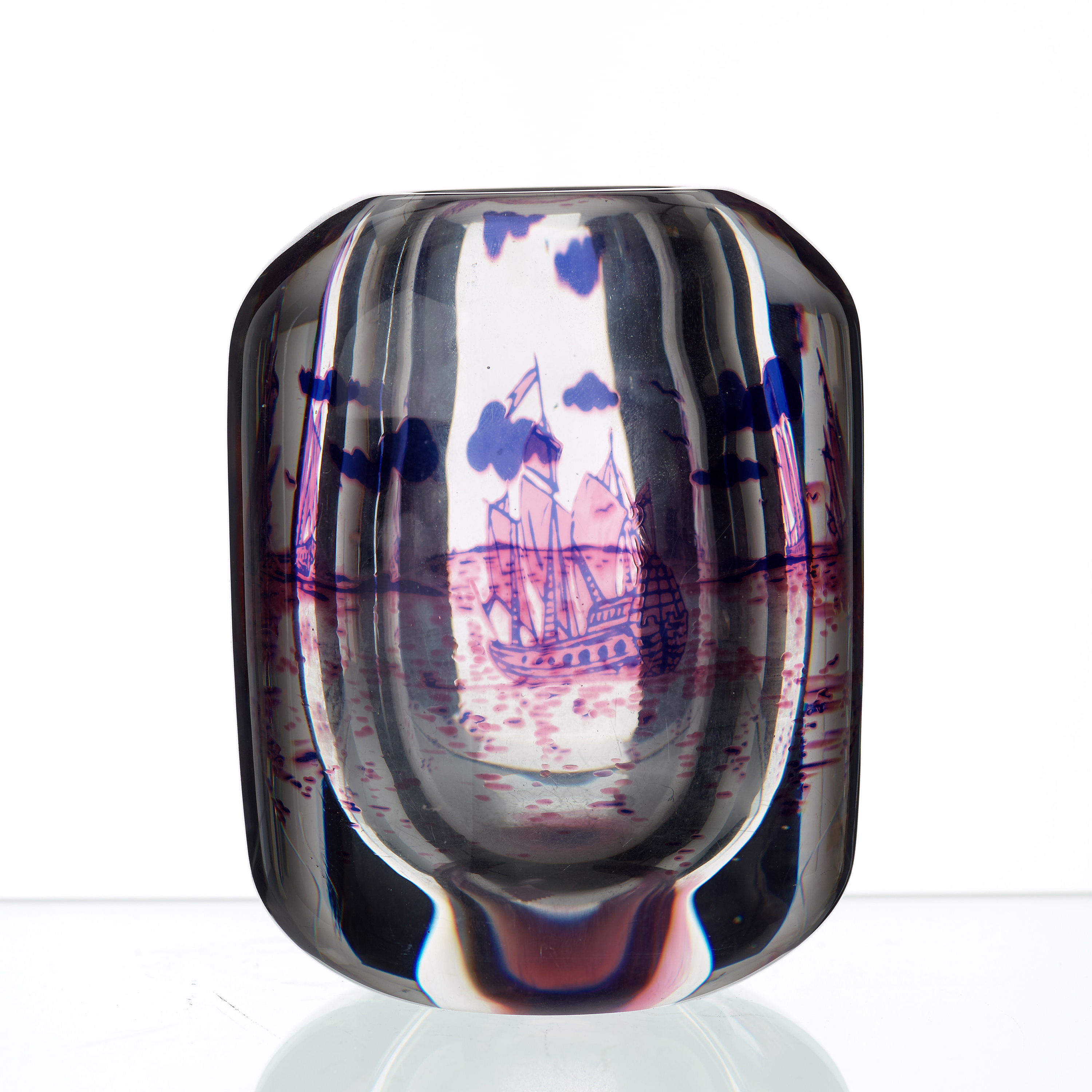 EDWARD HALD, vas, graal, Orrefors 1944. - Bukowskis