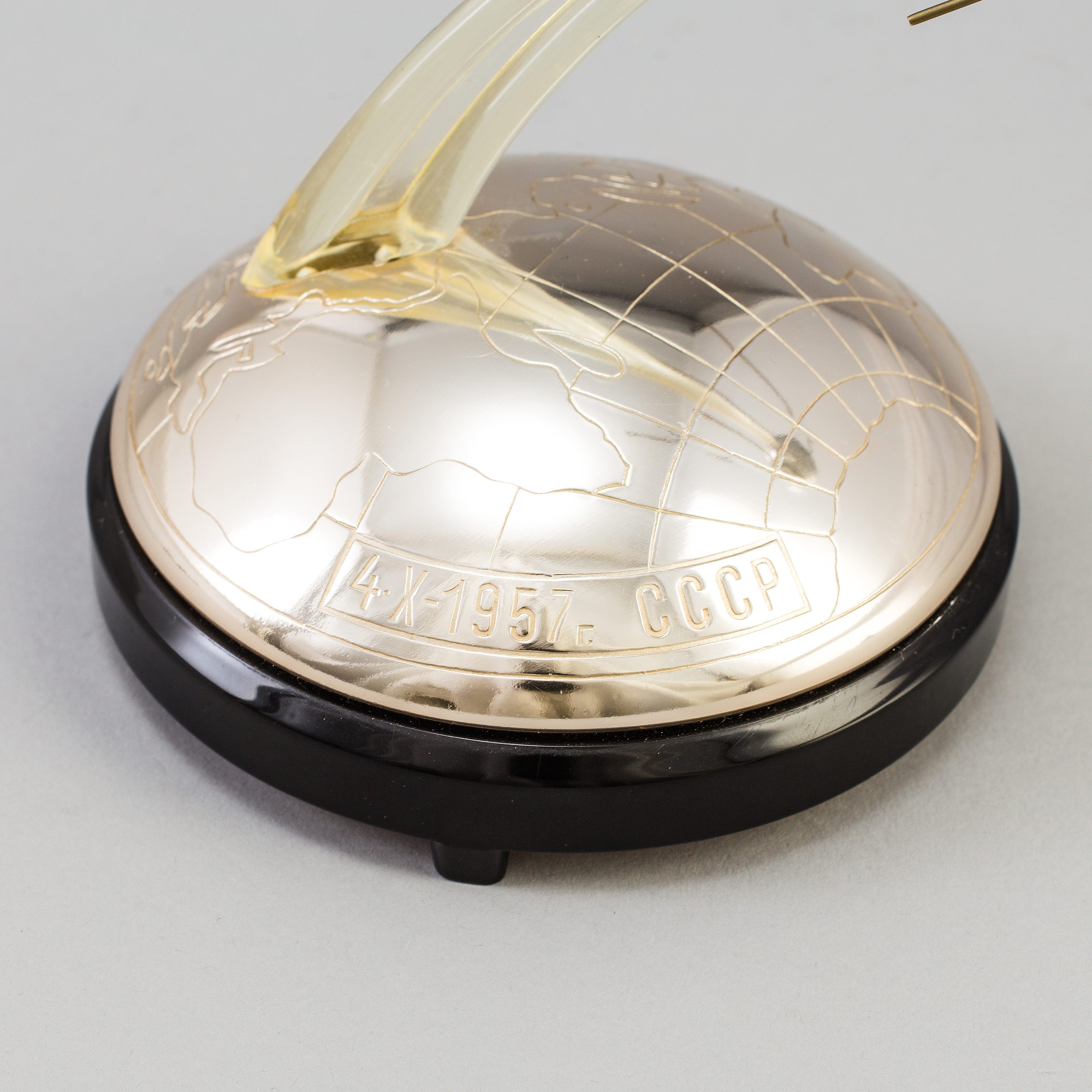 Three USSR Desk Rocket Satellite Models of "Vostok 1" (Yuri Gagarin ...