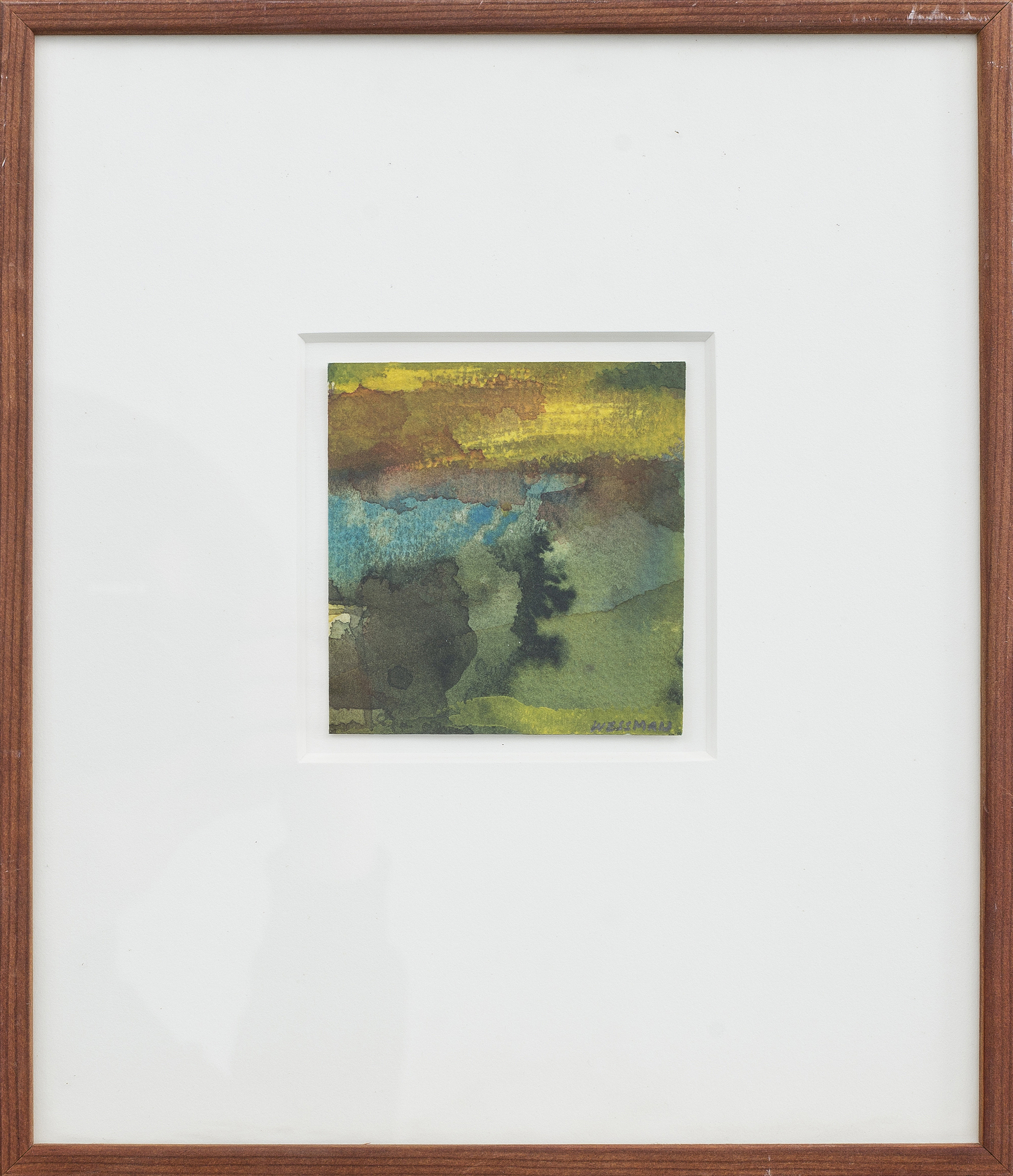 BJÖRN WESSMAN, water colour, signed, on the reverse dated 1991. - Bukowskis