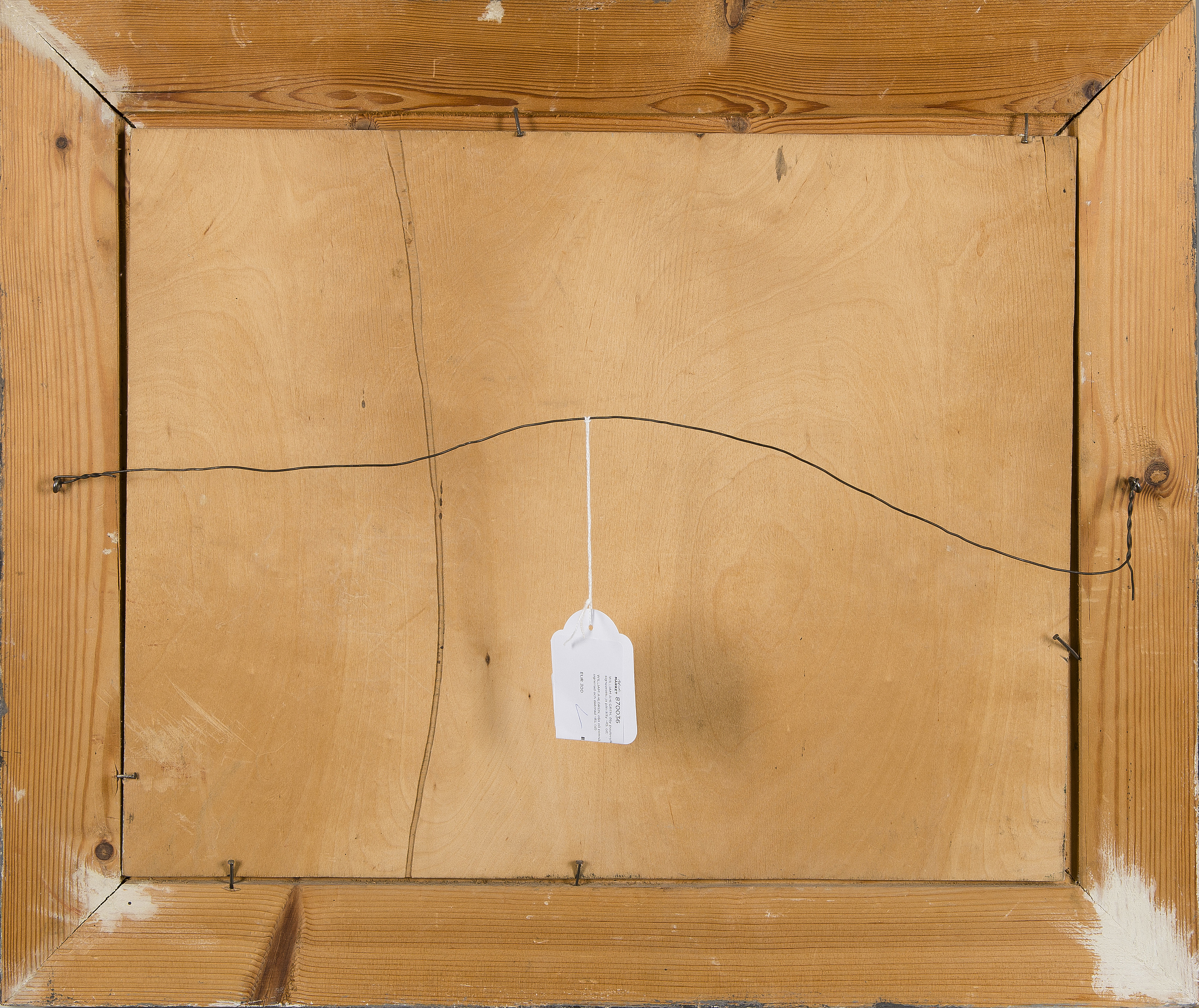 WILLIAM AHLGREN, oil on panel, signed and dated -45. - Bukowskis