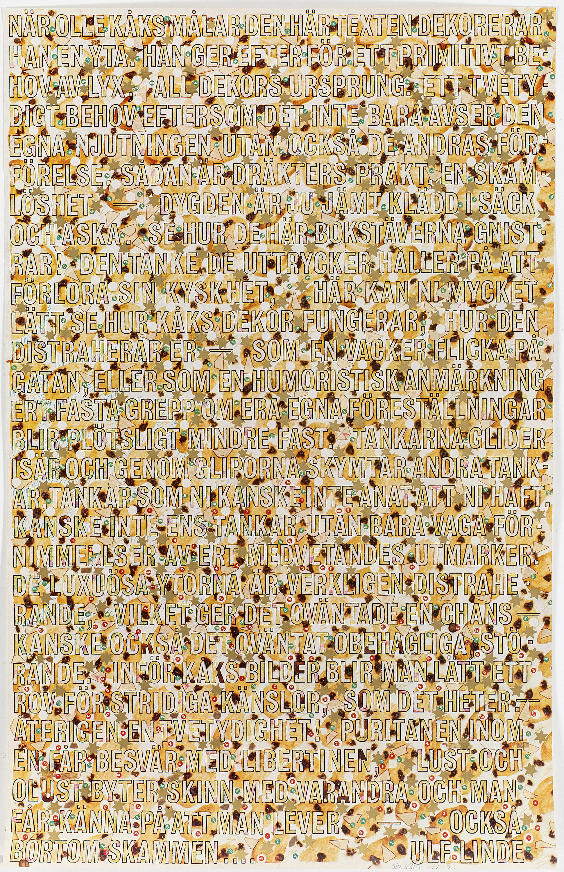 AFFISCHER / UTSTÄLLNINGSAFFISCHER, 7 st, 1960/70/80-tal. - Bukowskis