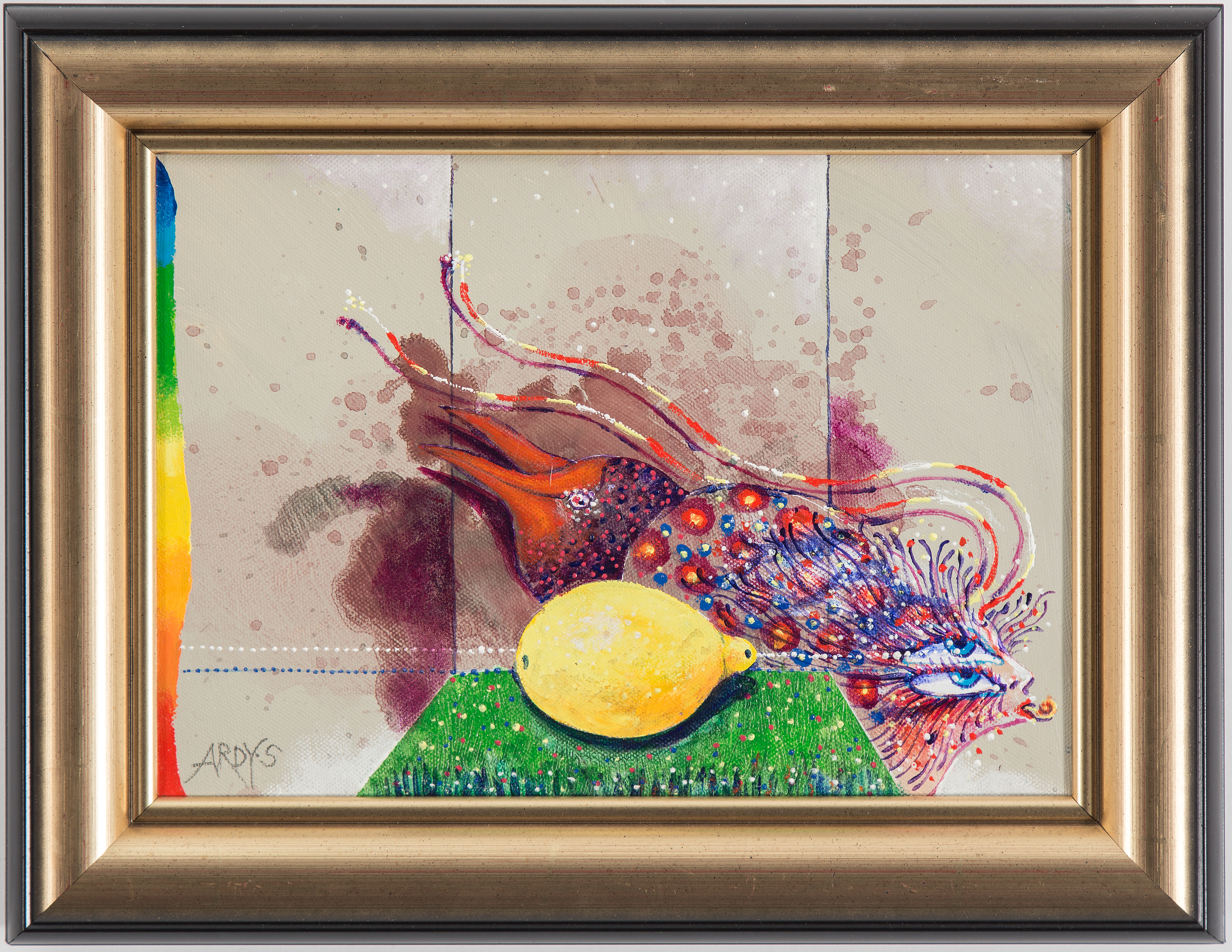 ARDY STRÜWER, oil on canvas, signed. - Bukowskis