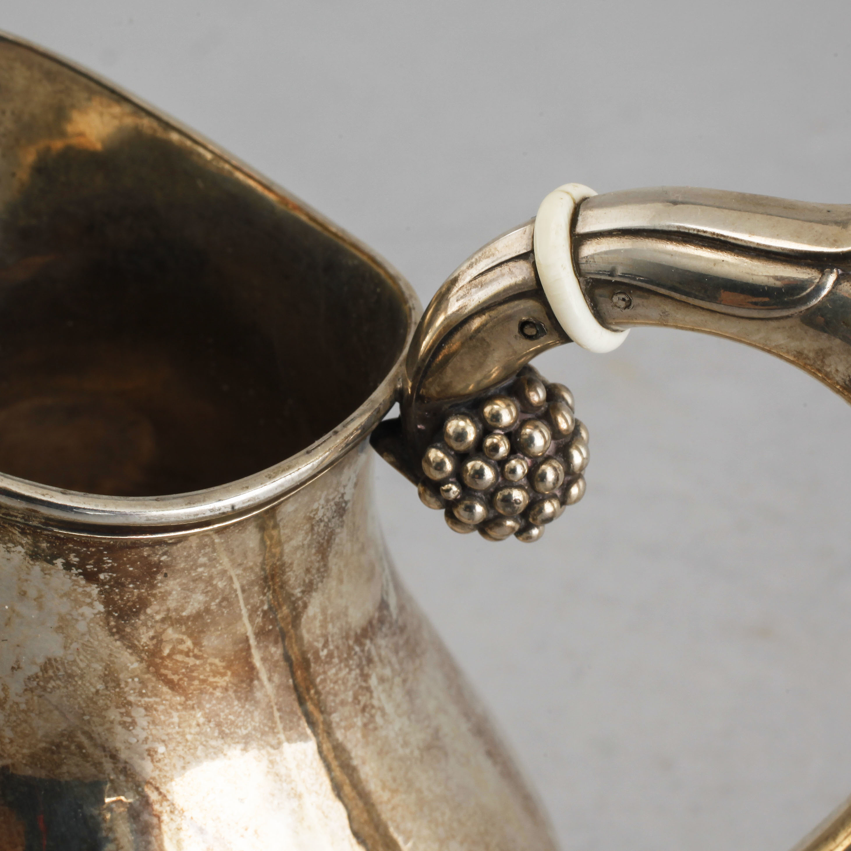 A danish silver jug, 1950. Weight 340 g. - Bukowskis