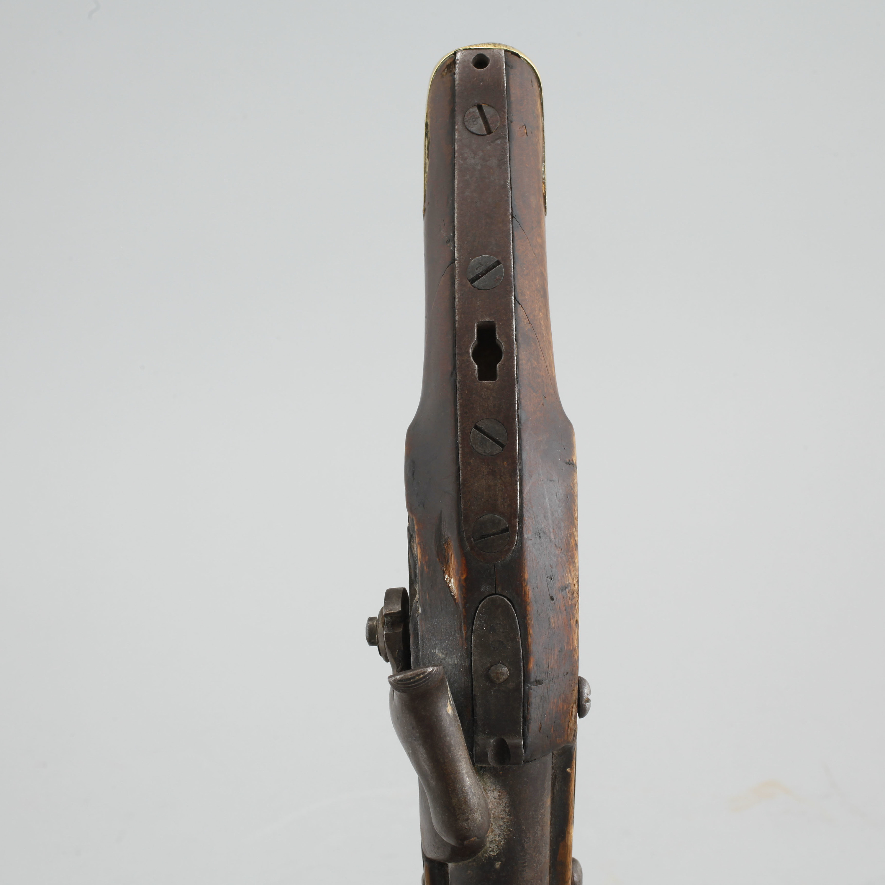 A mid 19th century cap lock gun. - Bukowskis