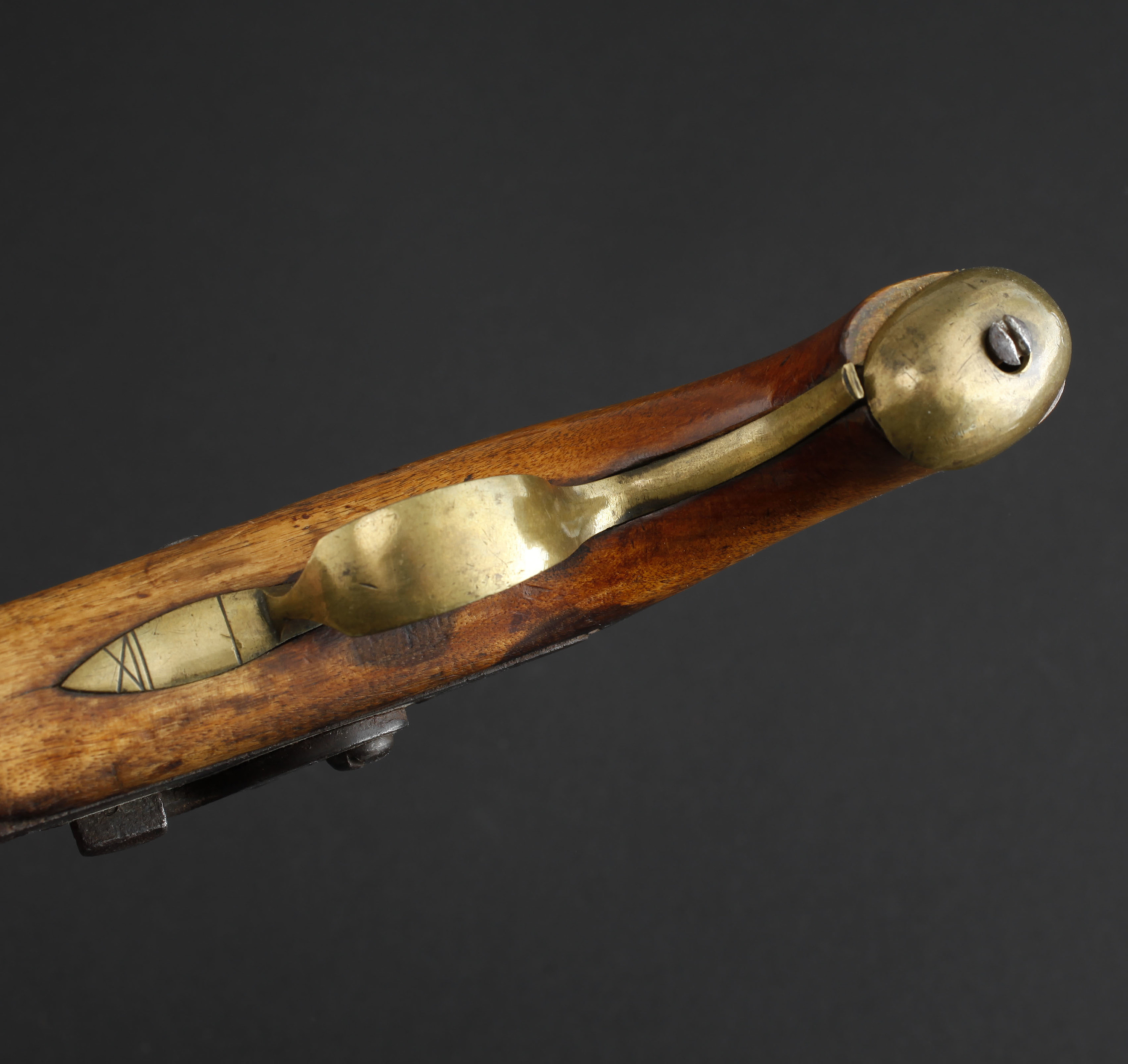 An early 19th century cap lock revolver. - Bukowskis