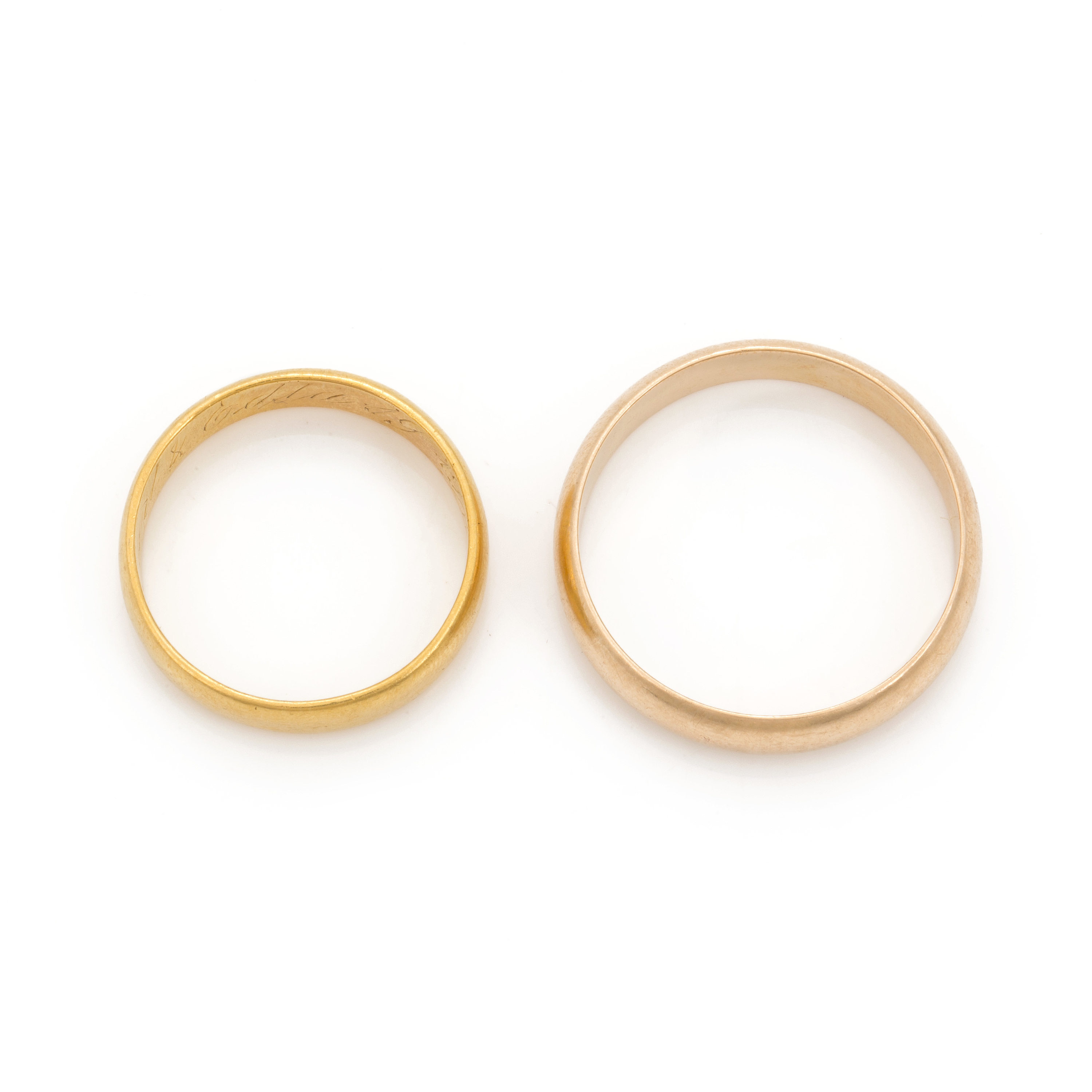 Two gold rings. - Bukowskis