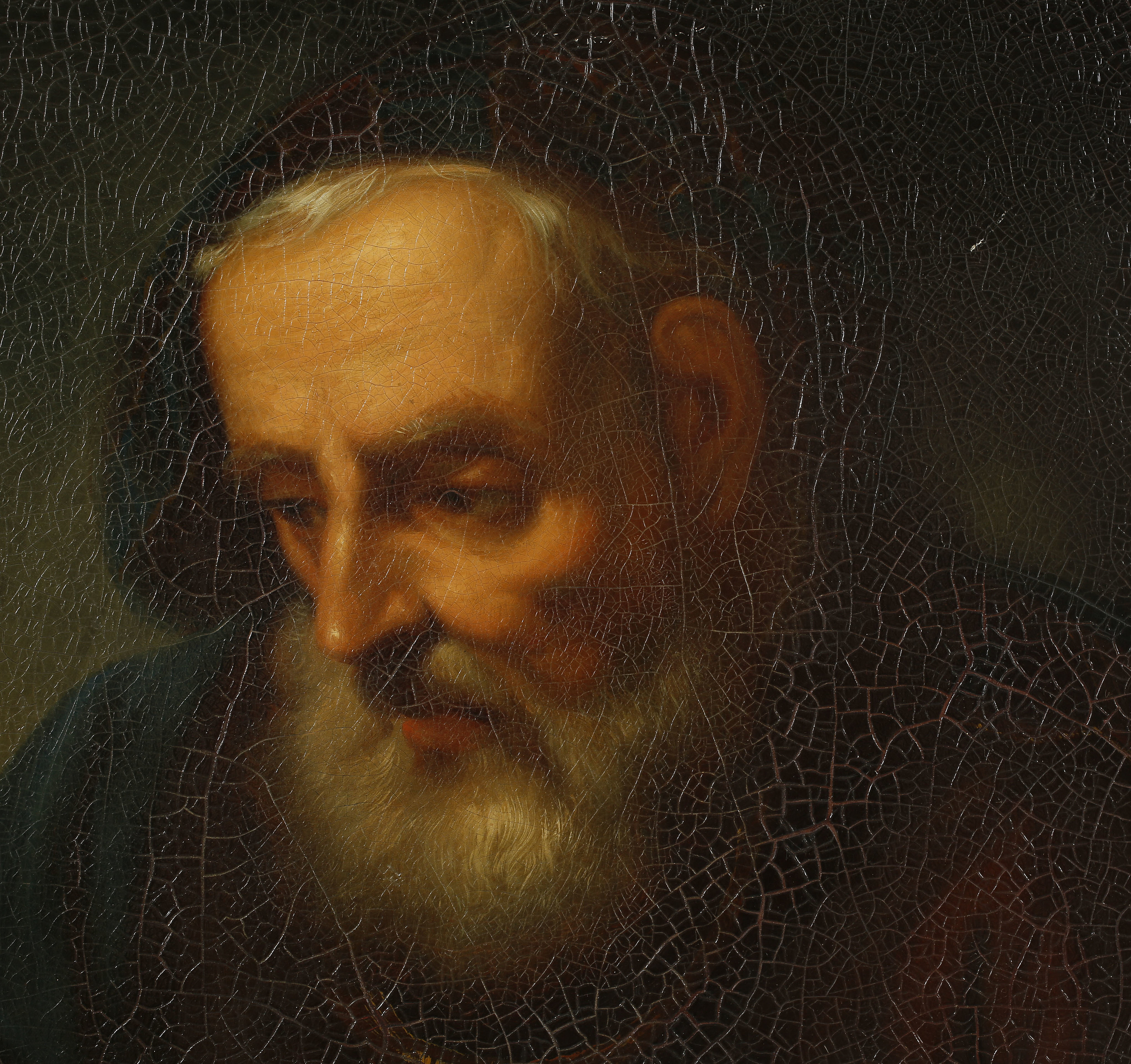 UNKNOWN ARTIST, oil on sheet metal, copy after Giuseppe Nogari, 19th ...