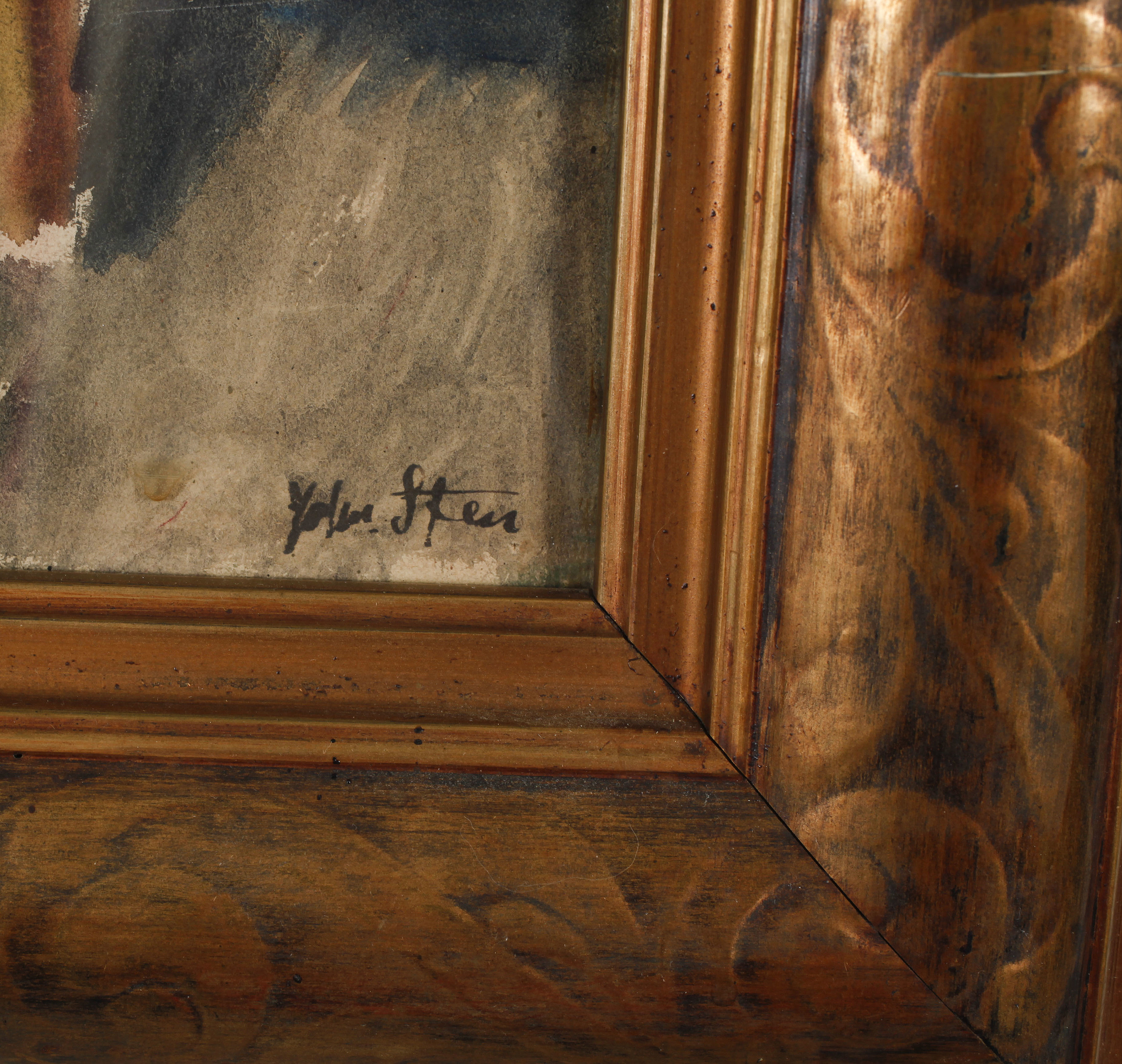 JOHN STEN, a watercolor, signed. - Bukowskis