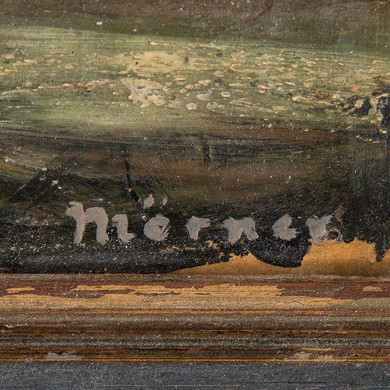 STELLAN MÖRNER, oil on board, signed. - Bukowskis