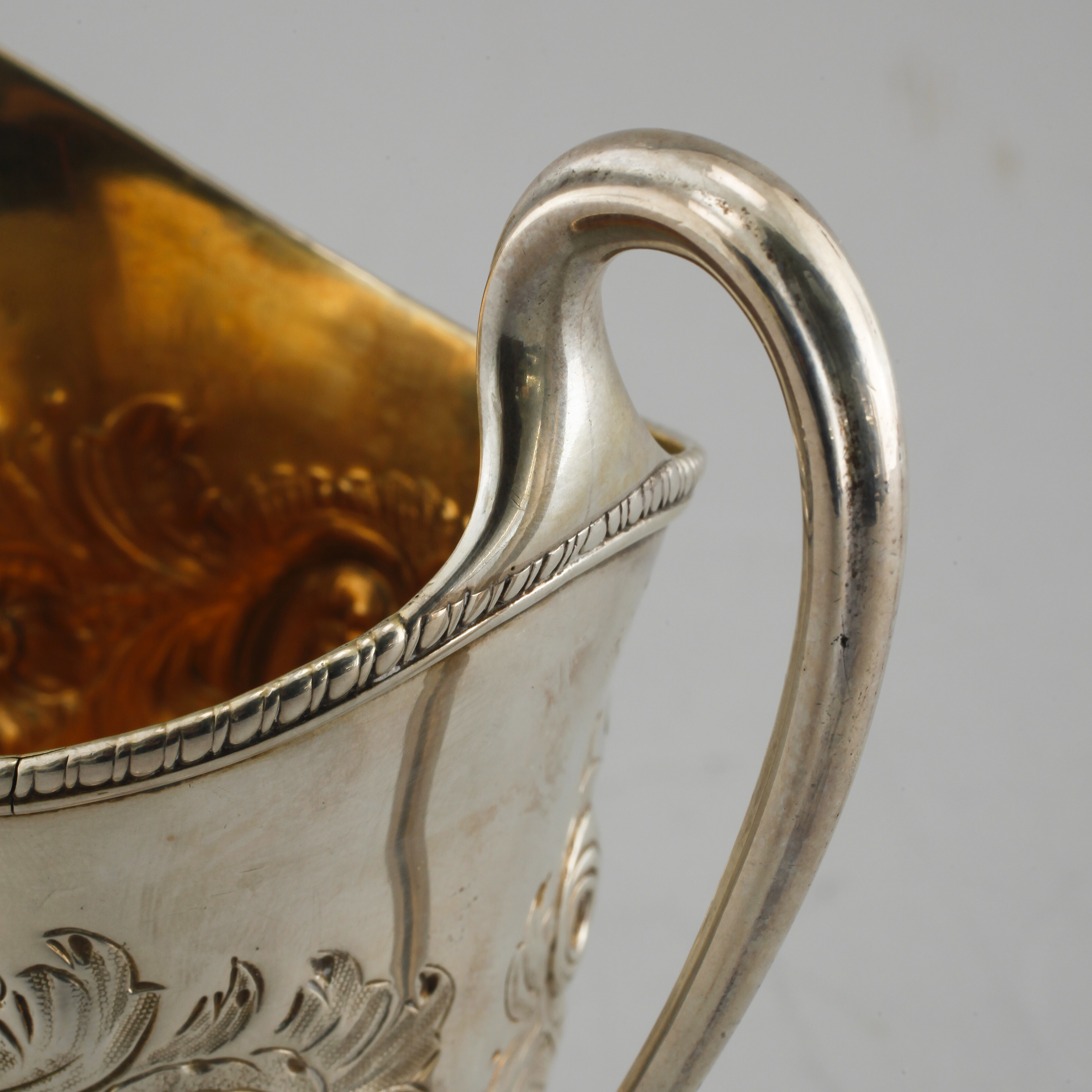 A english silver cream jug by John Wakelin & William Taylor, London ...