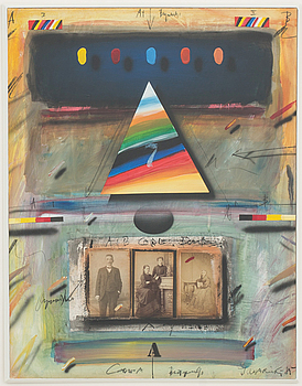 JÖRGEN WARING, mixed media, signed. - Bukowskis