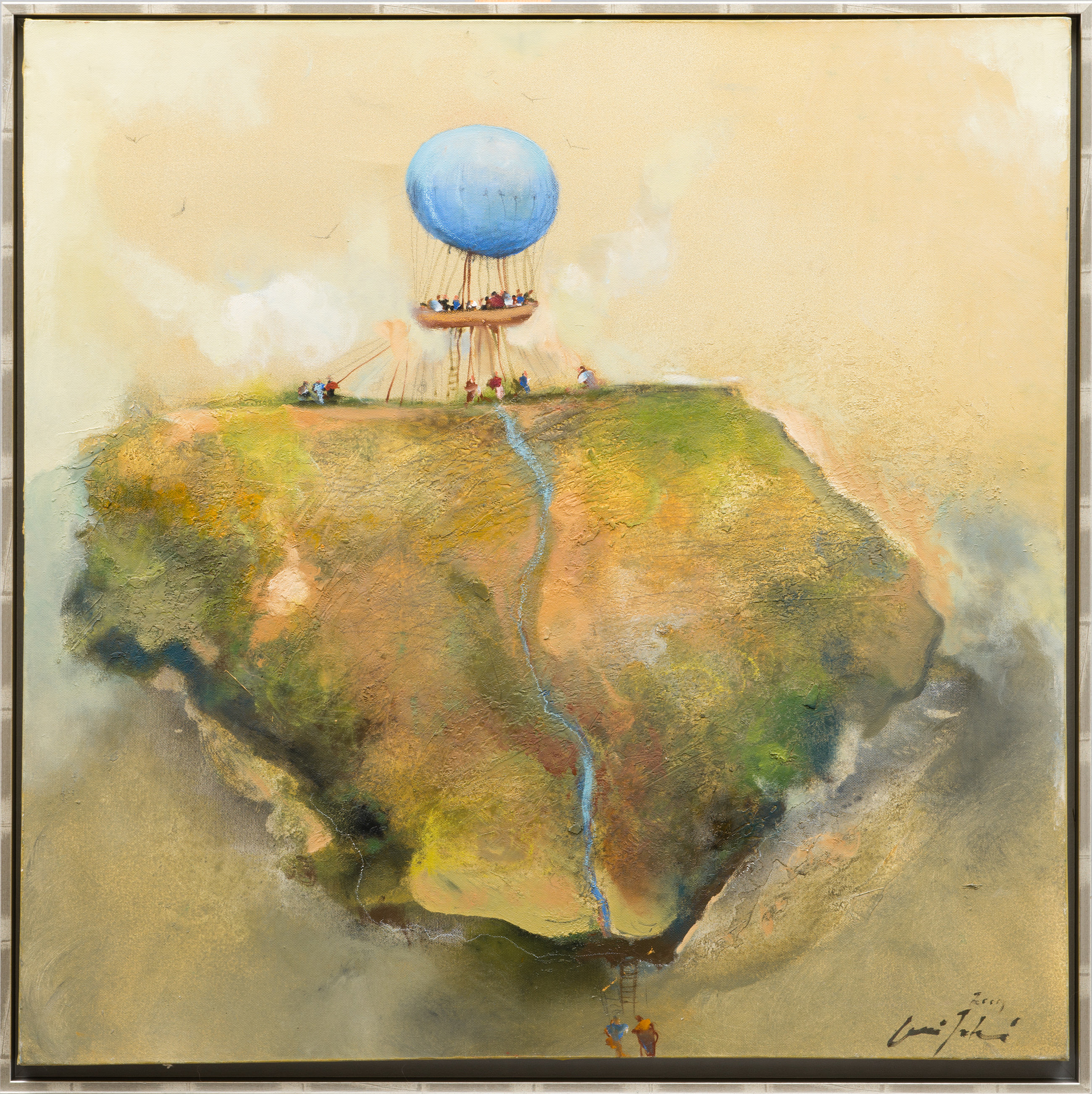 OLLI JOKI, öljy kankaalle, signeerattu ja päivätty 2009. - Bukowskis