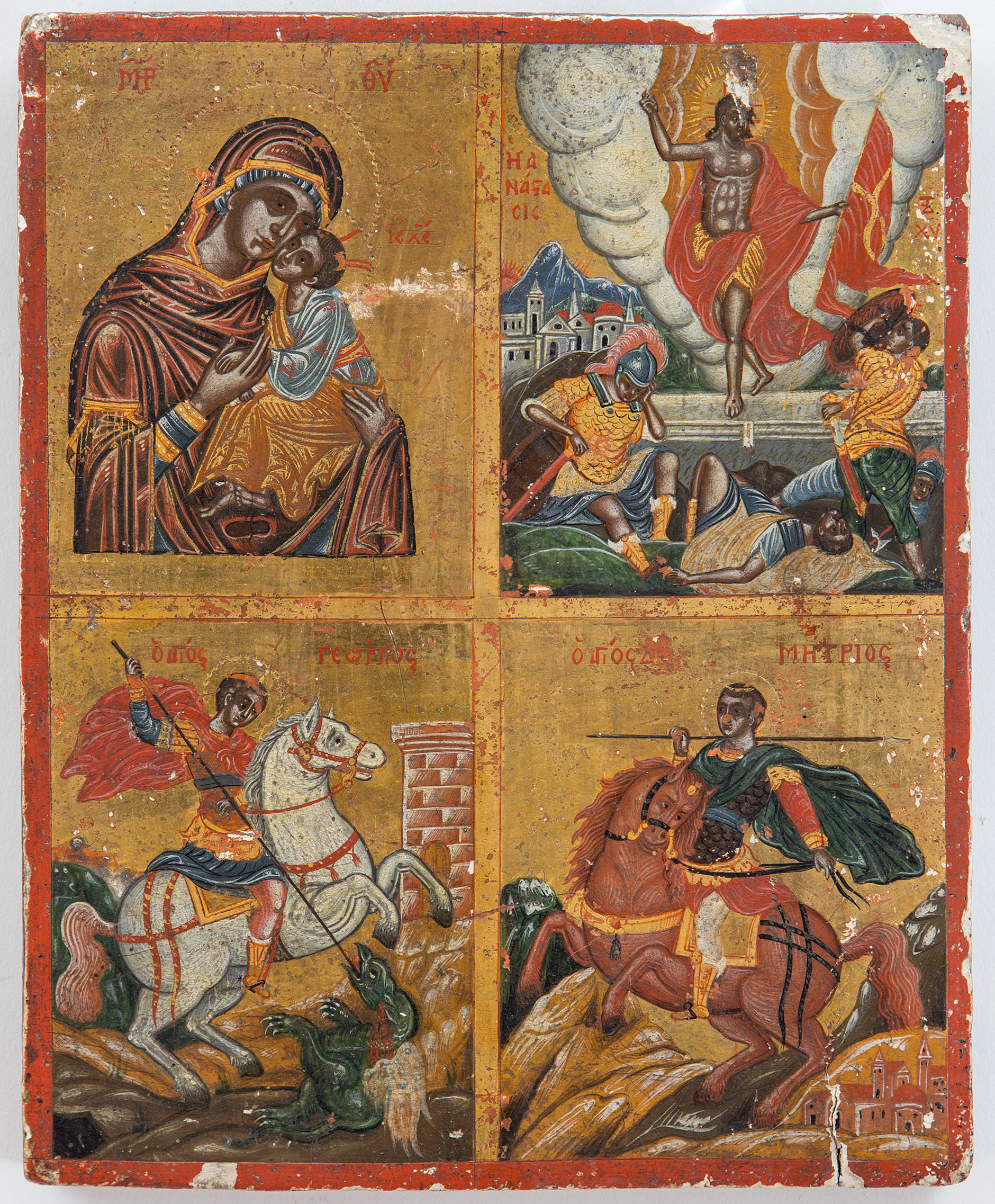 A greek ikon, 19th century. - Bukowskis