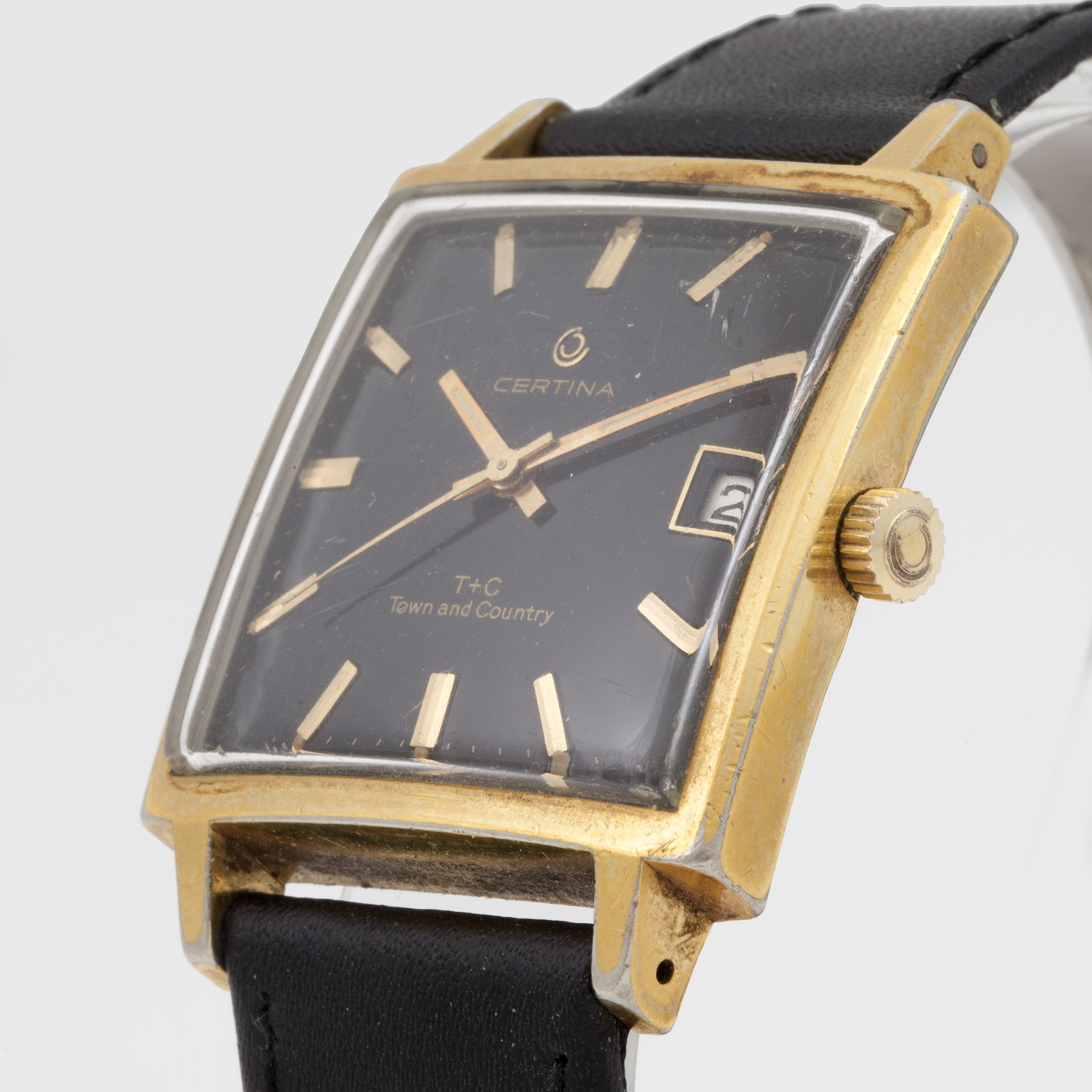 CERTINA, T+C, Town and Country, armbandsur, 30,5 x 30,5 mm, - Bukowskis