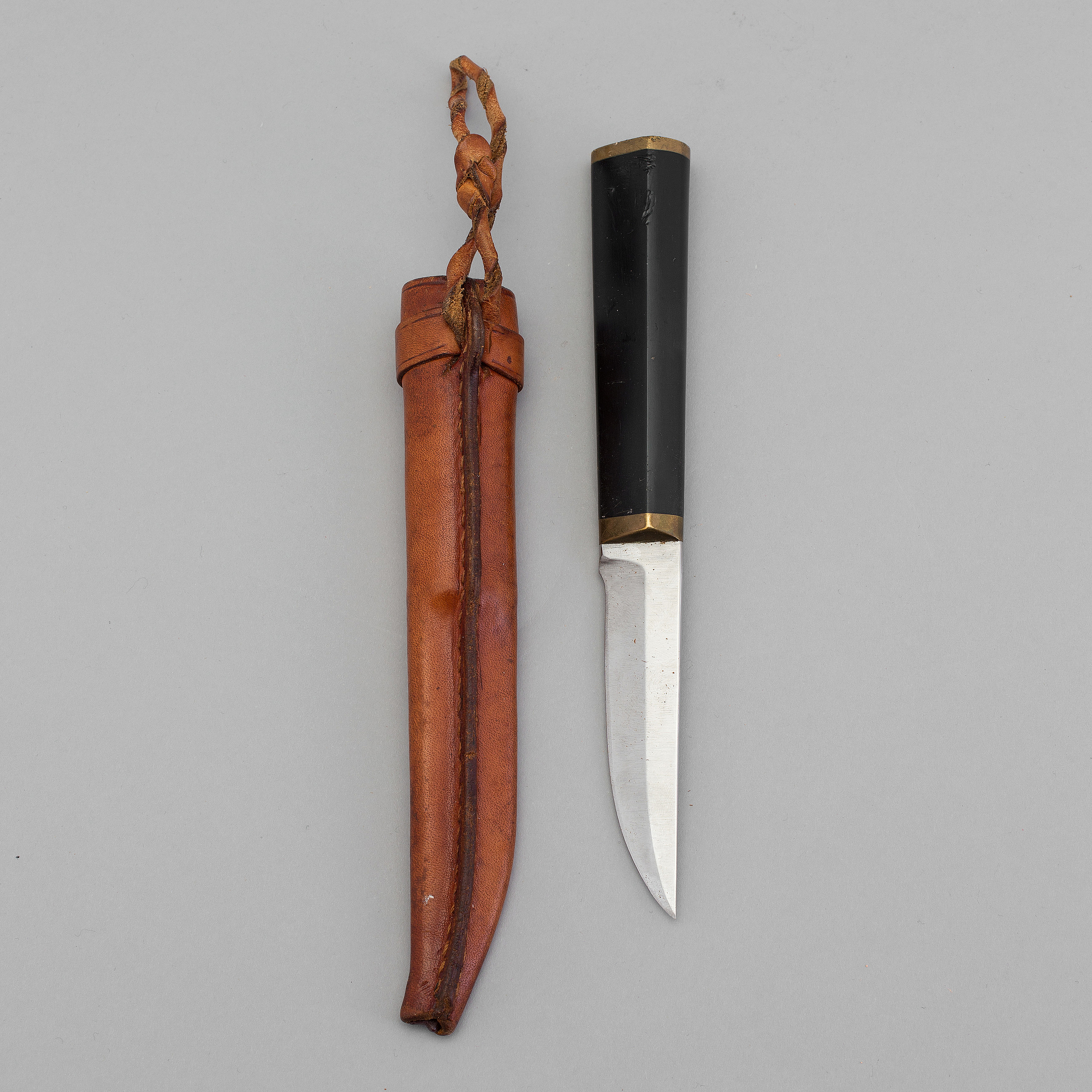 A "Puukko" knife by Tapio Wirkkala for Hackman. Designed in 1961 ...