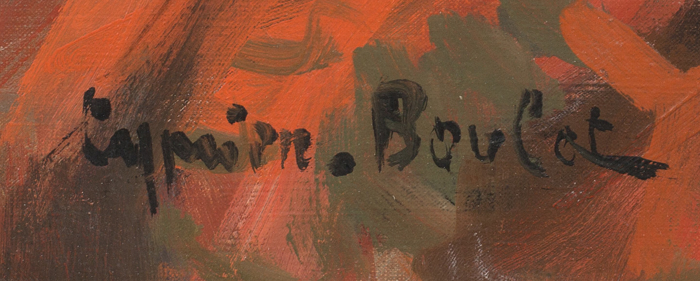 CYPRIEN EUGÈNE BOULET, signed. - Bukowskis