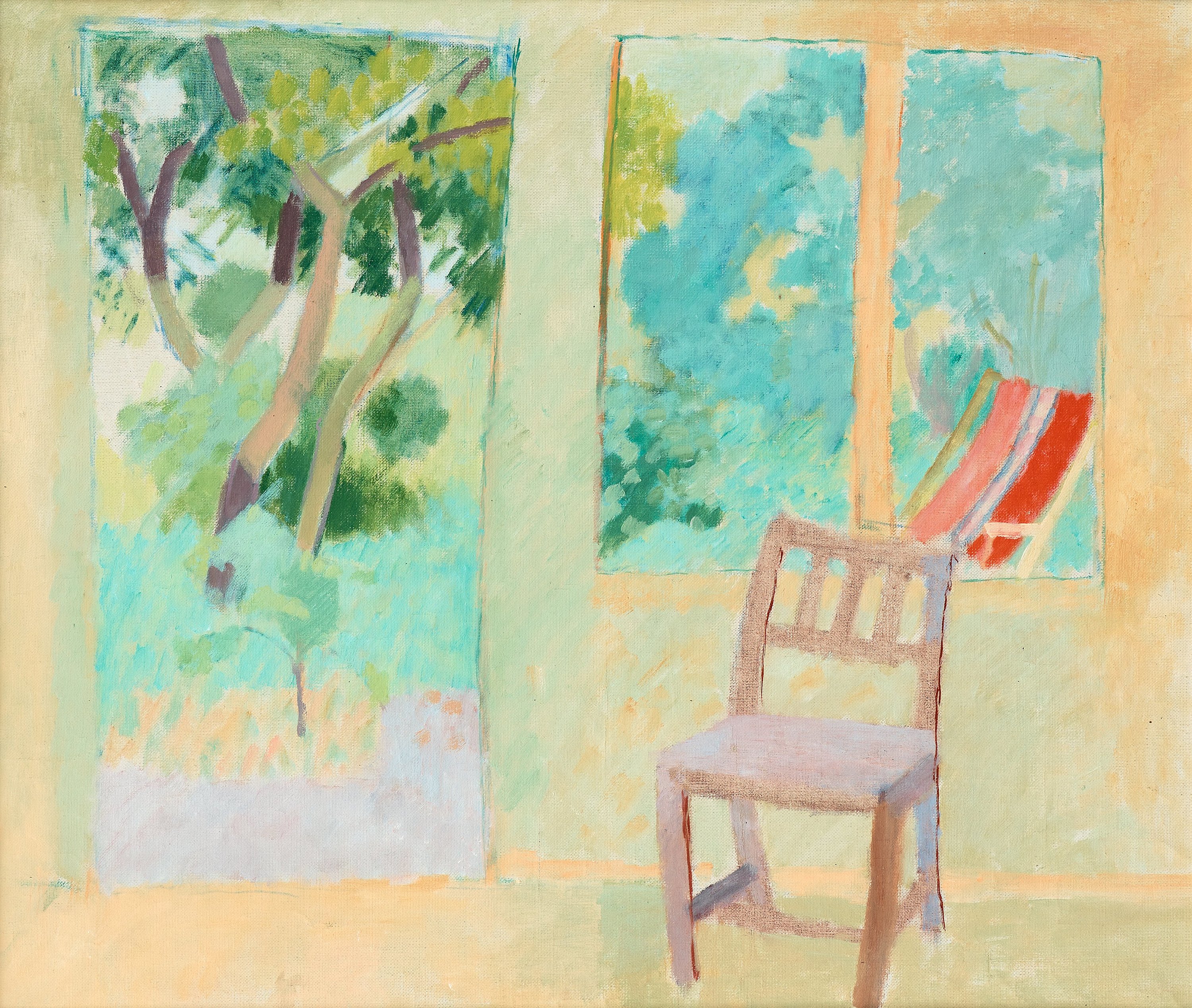 Ragnar Sandberg, RAGNAR SANDBERG, oil on canvas. - Bukowskis