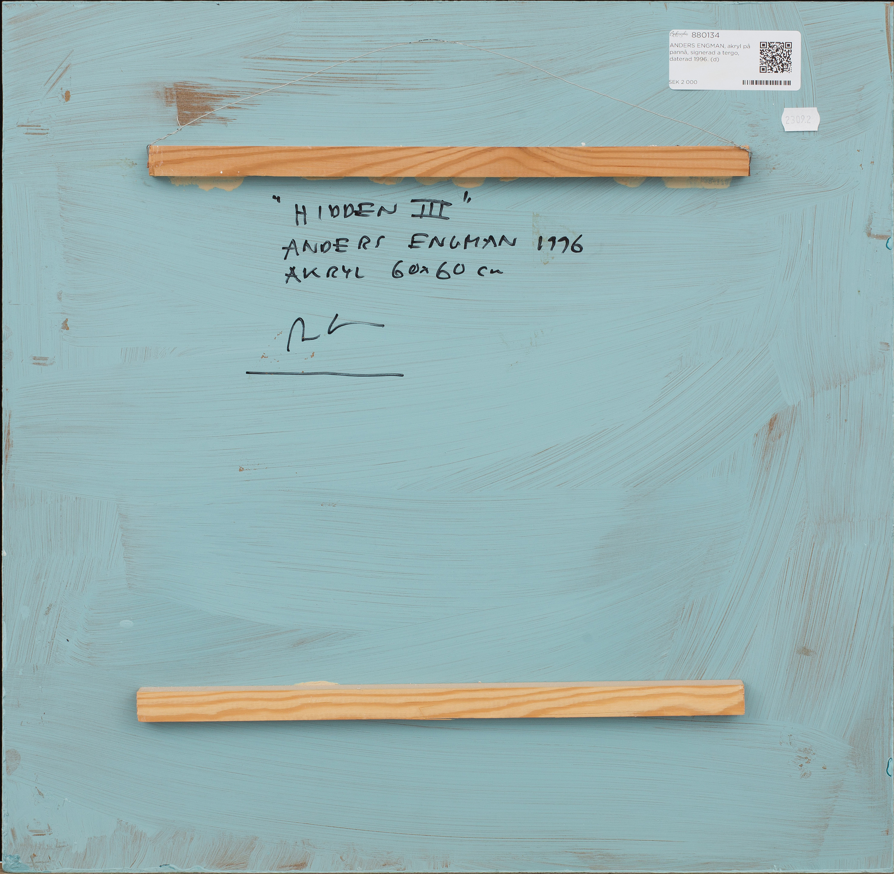 ANDERS ENGMAN, - Bukowskis