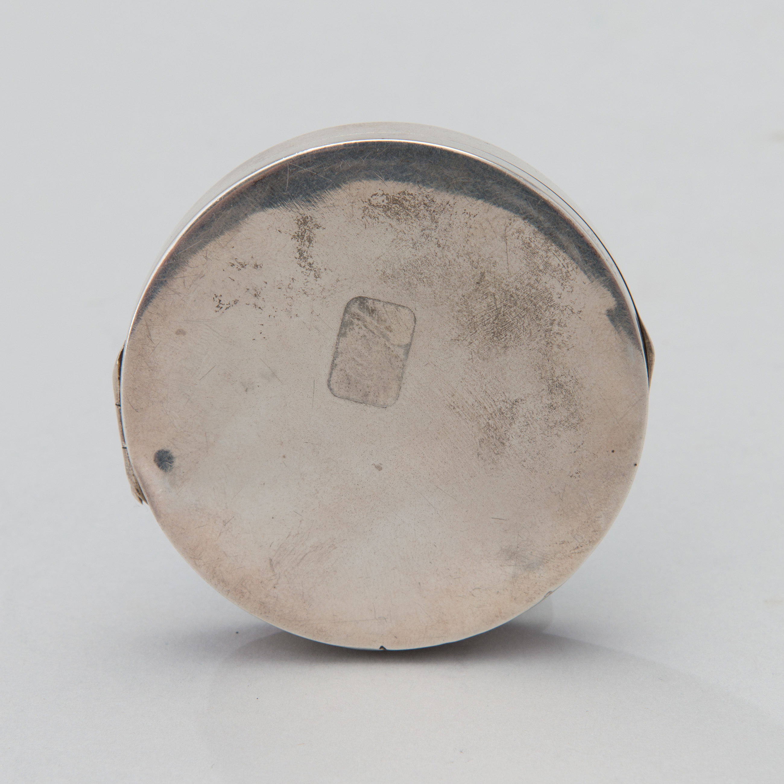 A guilloché enamel and sterling silver compact, import hallmarks from ...