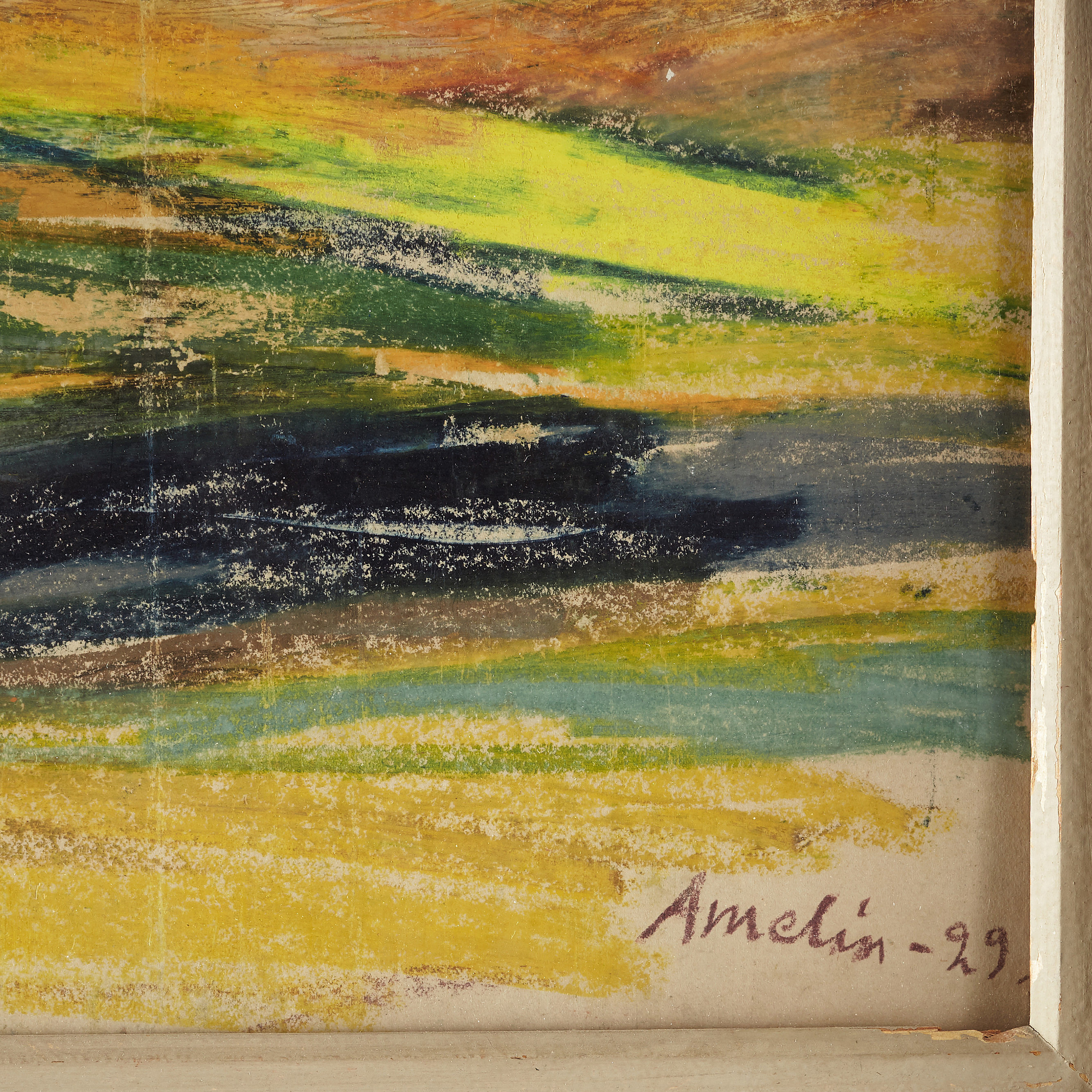 ALBIN AMELIN, Pastellkrita signerad och daterad -29. - Bukowskis