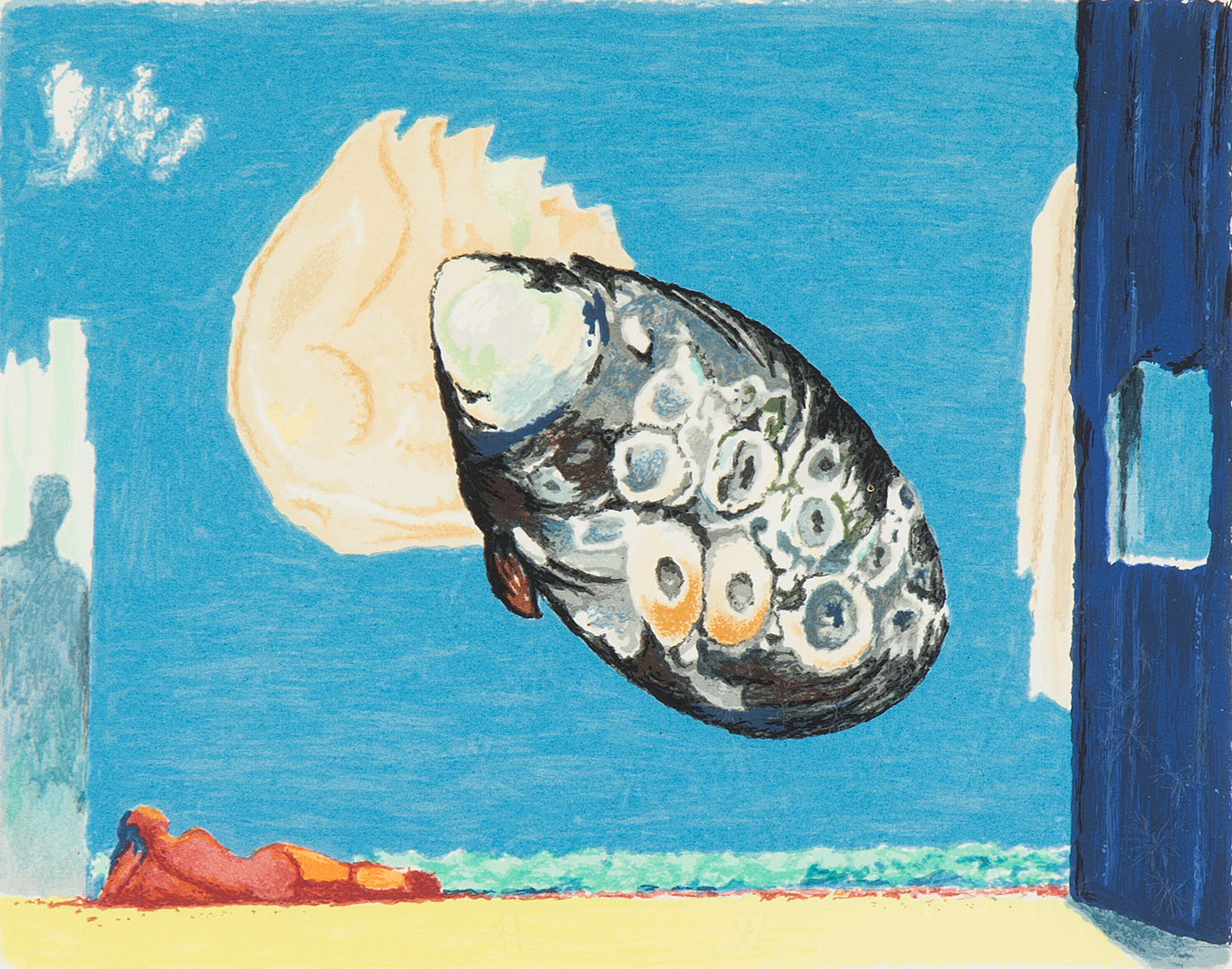 AXEL OLSON, lithograph in colours, signed and numbered 45/200. - Bukowskis