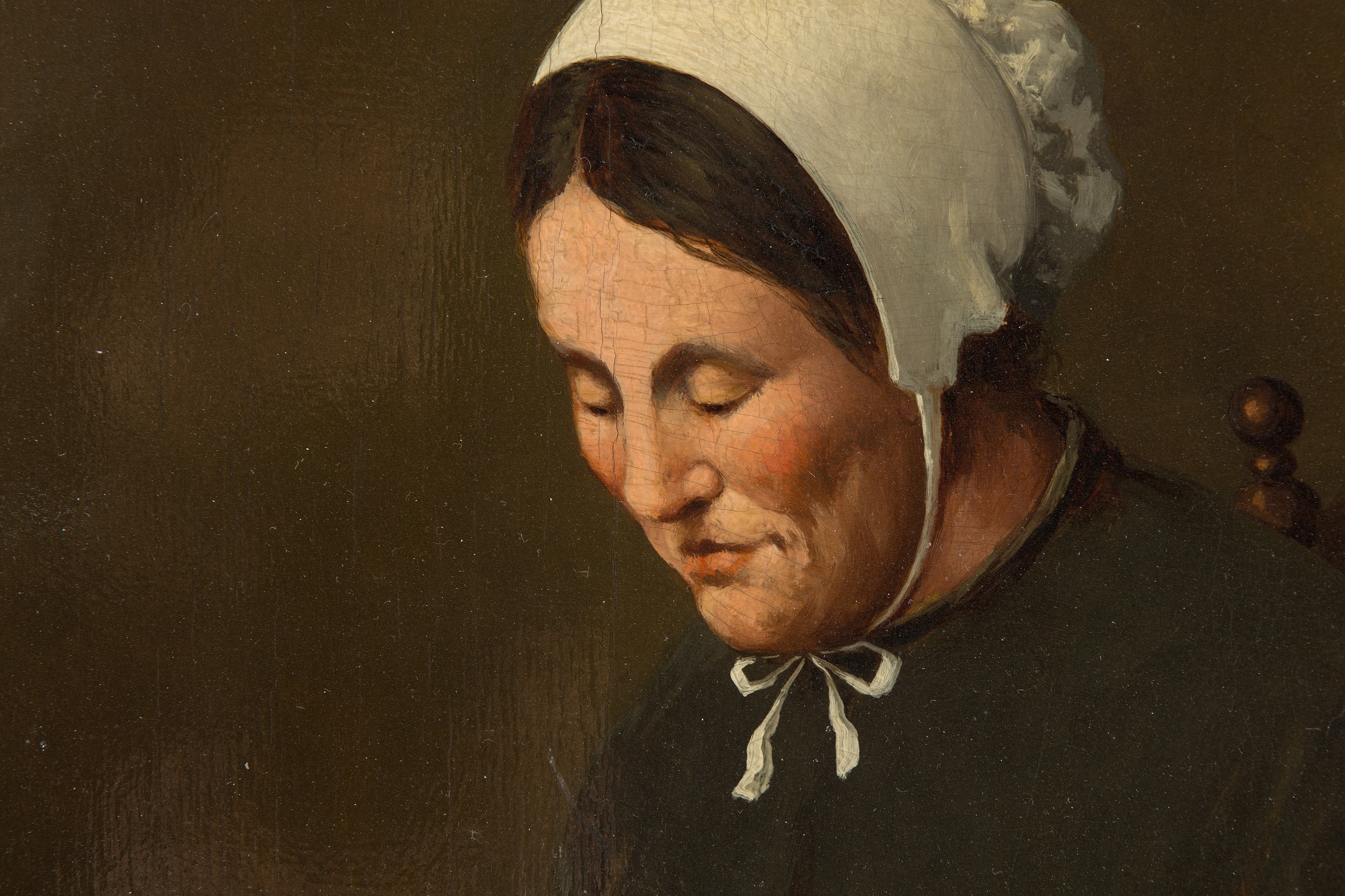 JOZEF GINDRA, ett par, olja på pannå, signerade. - Bukowskis