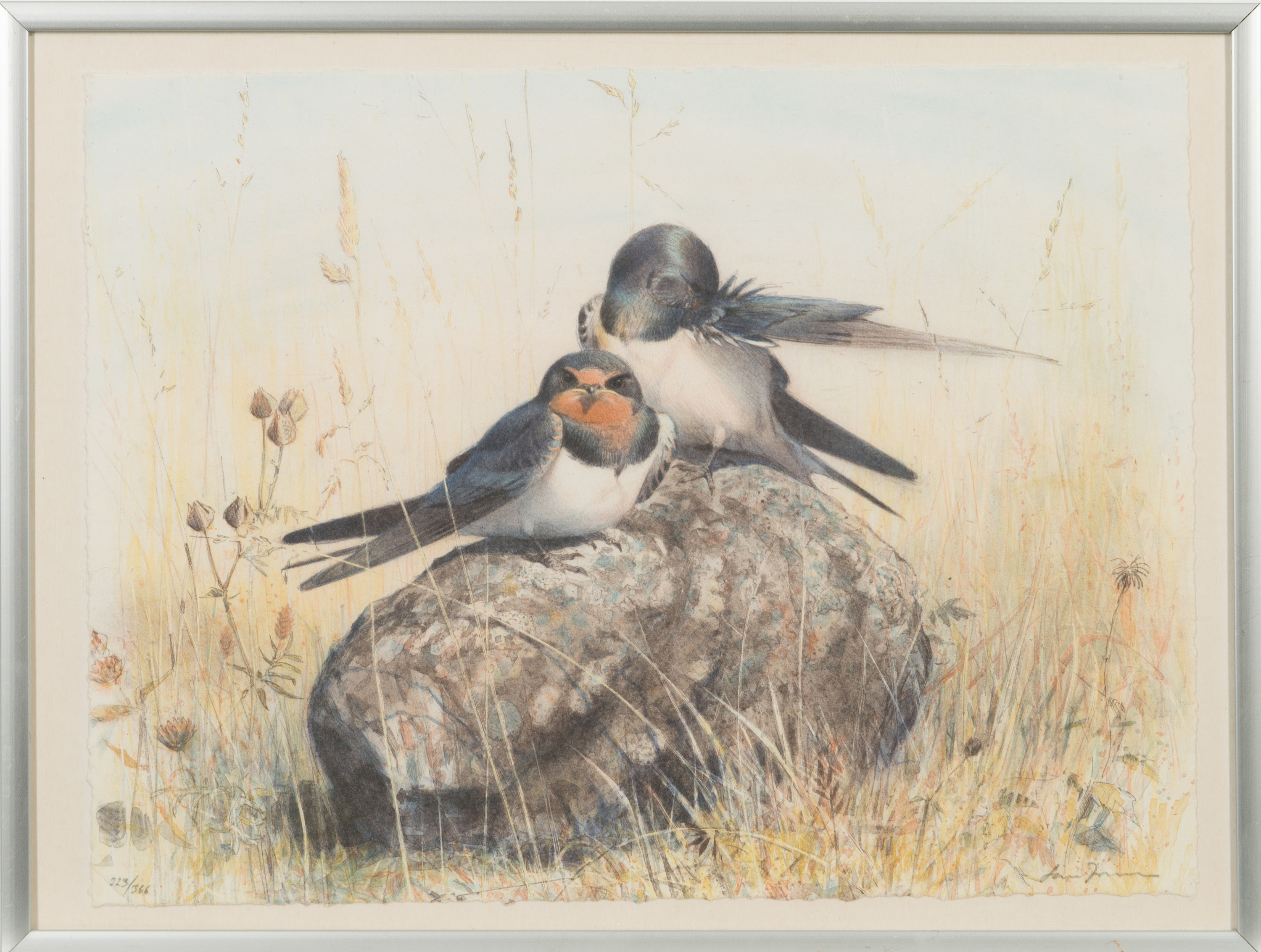 LARS JONSSON, färglitografi, signerad och numrerad 223/366. - Bukowskis