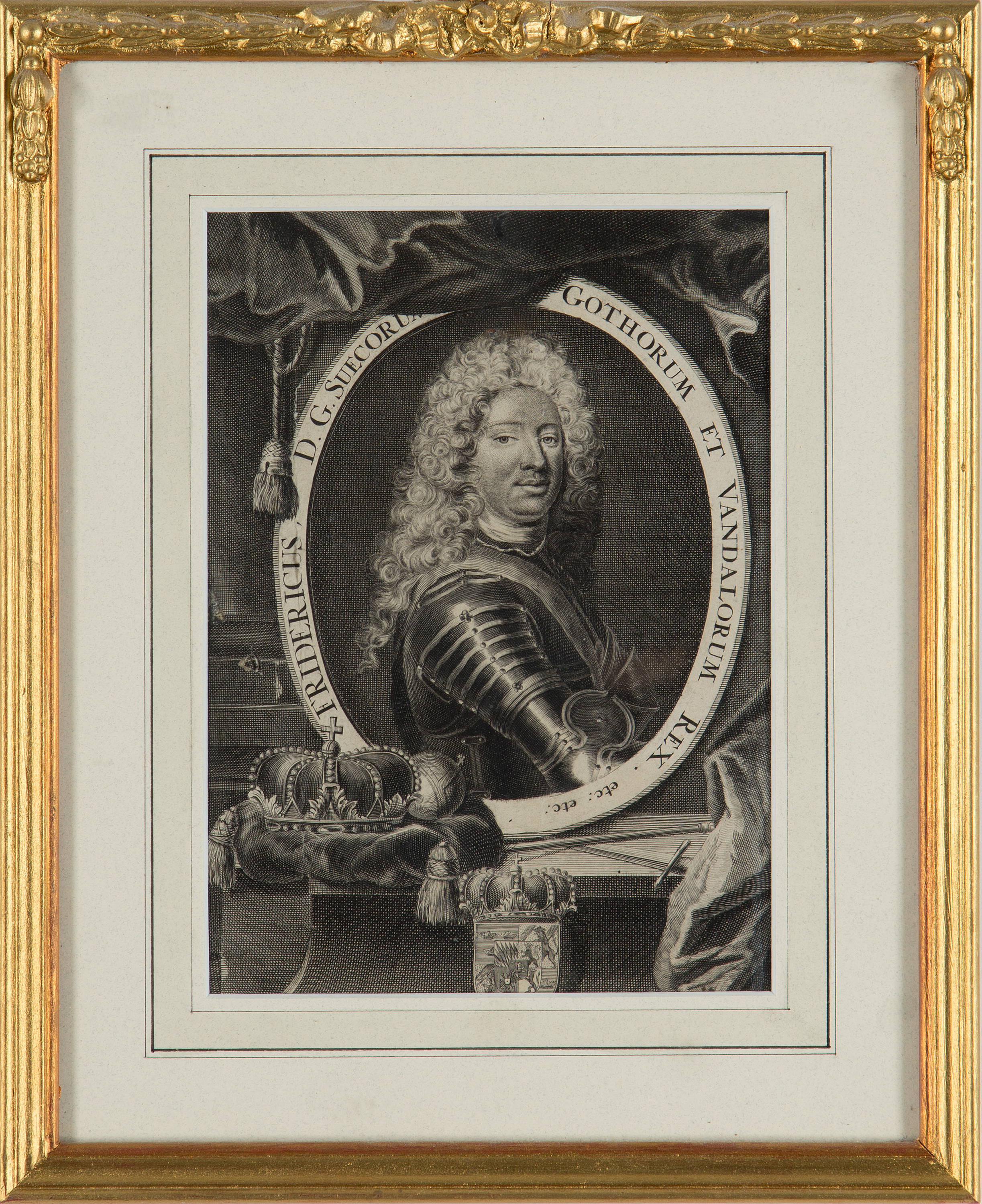FOUR PORTRAITS, ENGRAVINGS, 18TH CENTURY. - Bukowskis