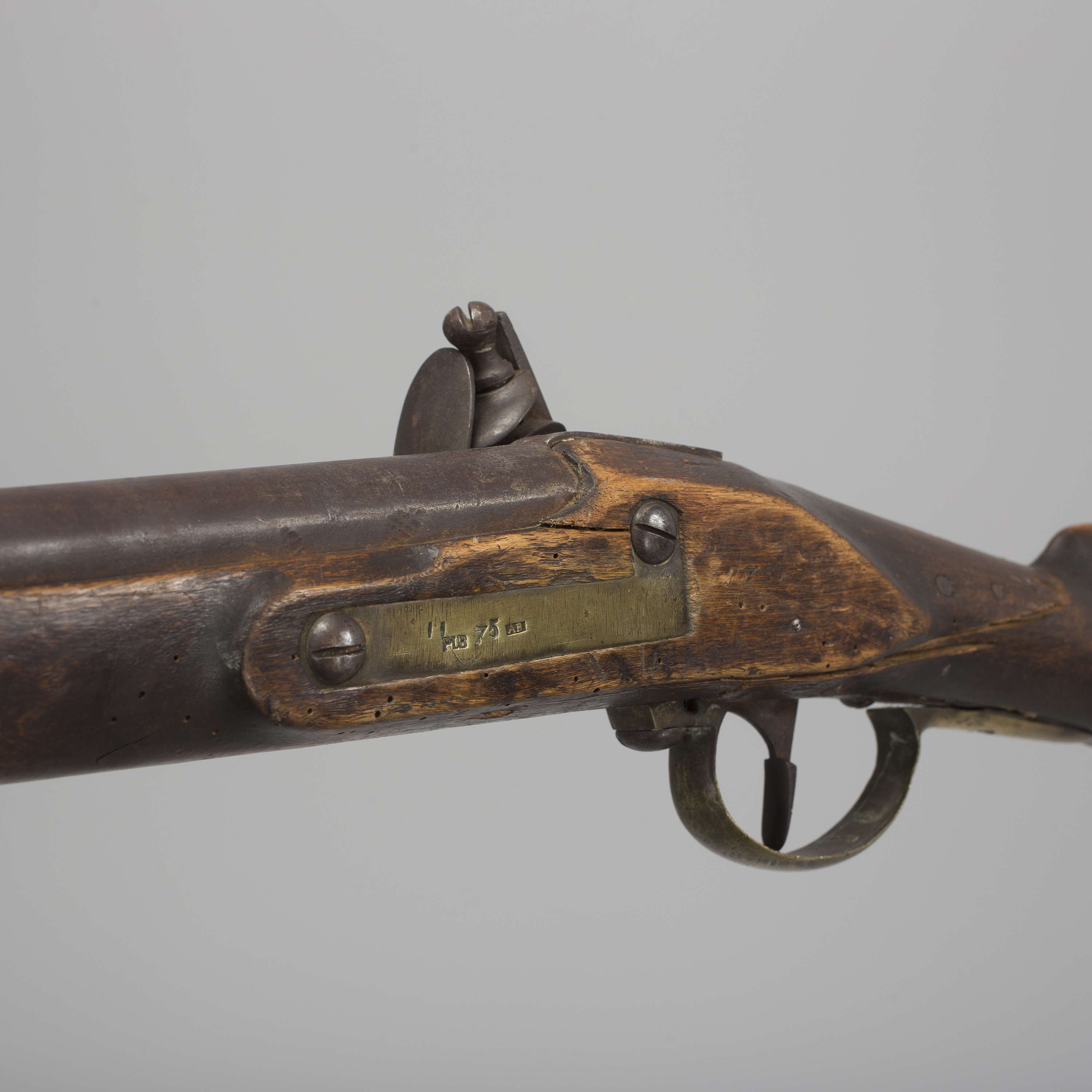 An early 19th century flintlock rifle. - Bukowskis