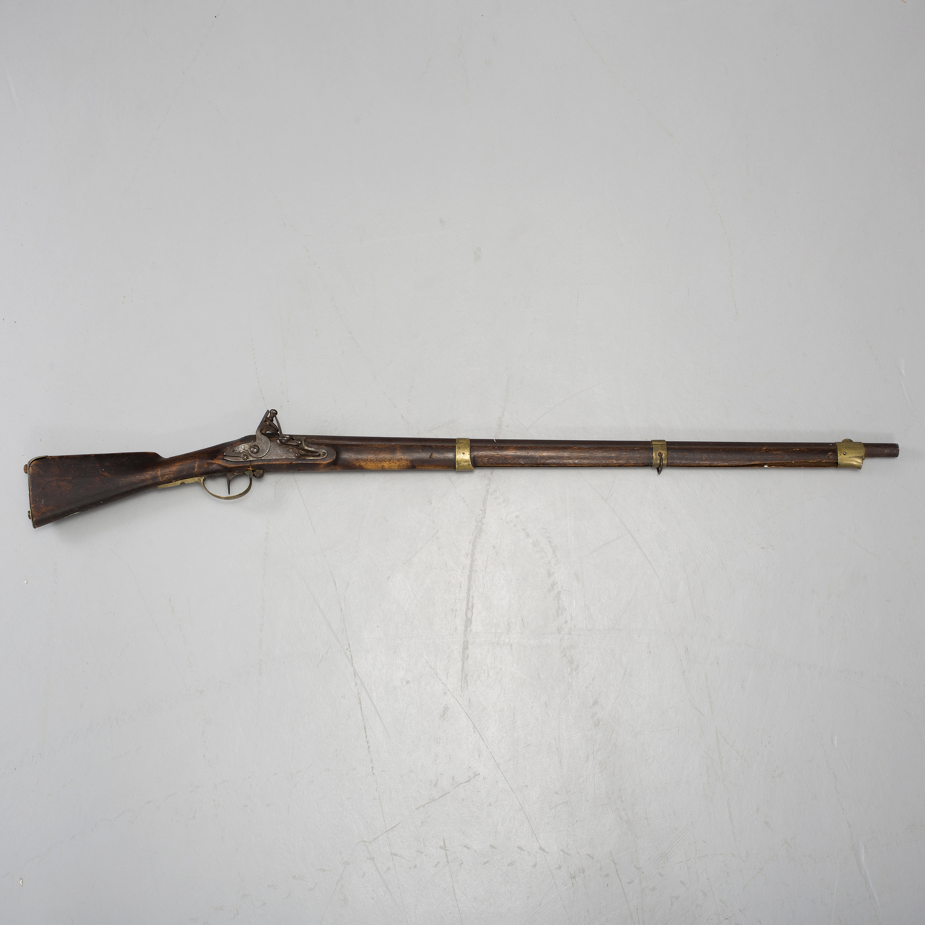An early 19th century flintlock rifle. - Bukowskis