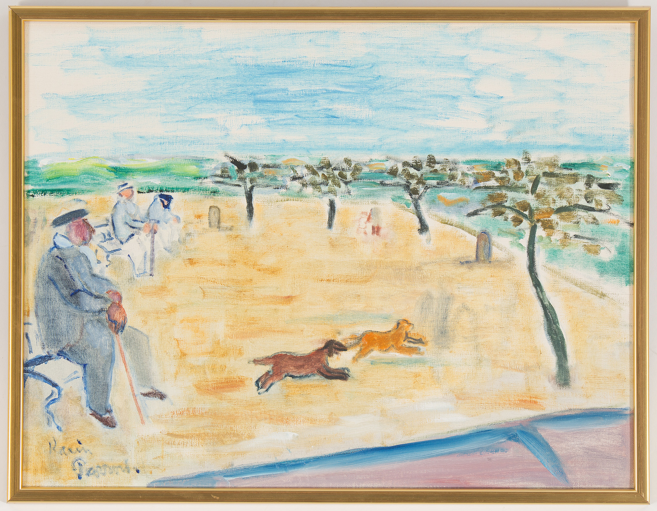 KARIN PARROW, olja på duk, signerad. - Bukowskis